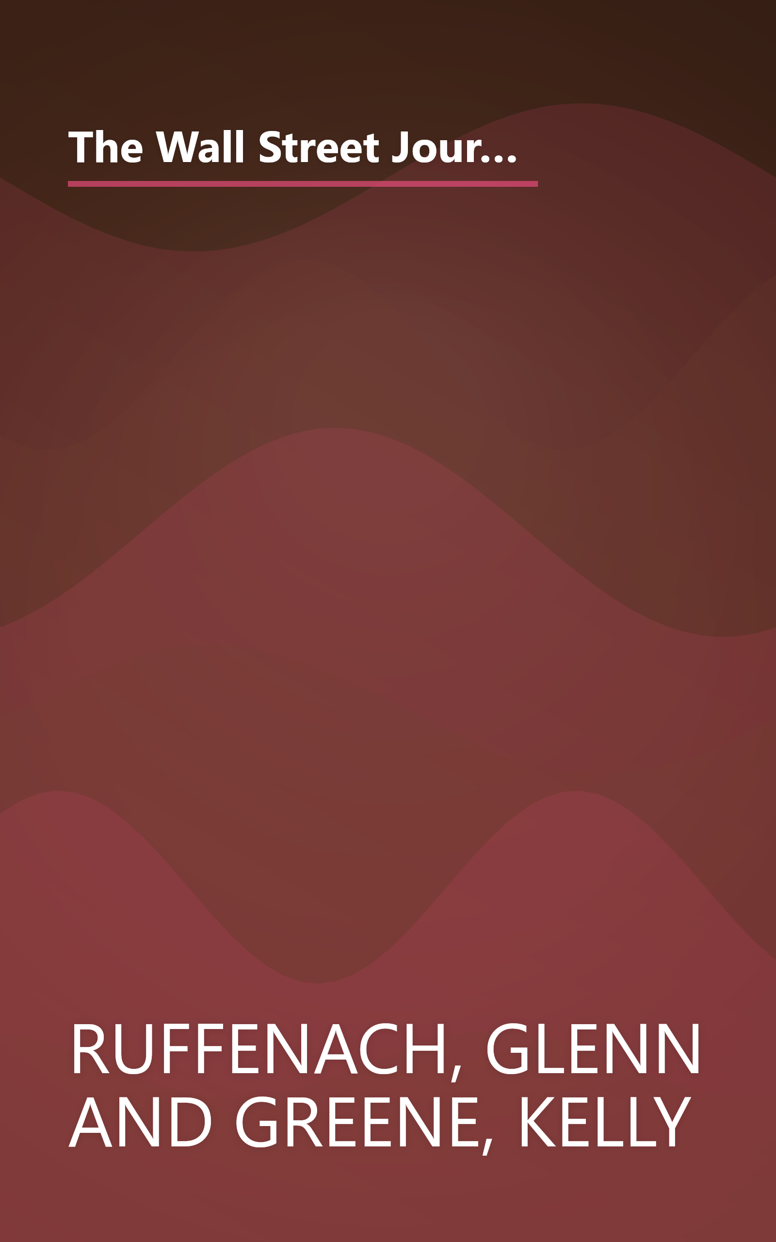 The Wall Street Journal. Complete Retirement Guidebook: How to Plan It, Live It and Enjoy It (Wall Street Journal Guides) book cover