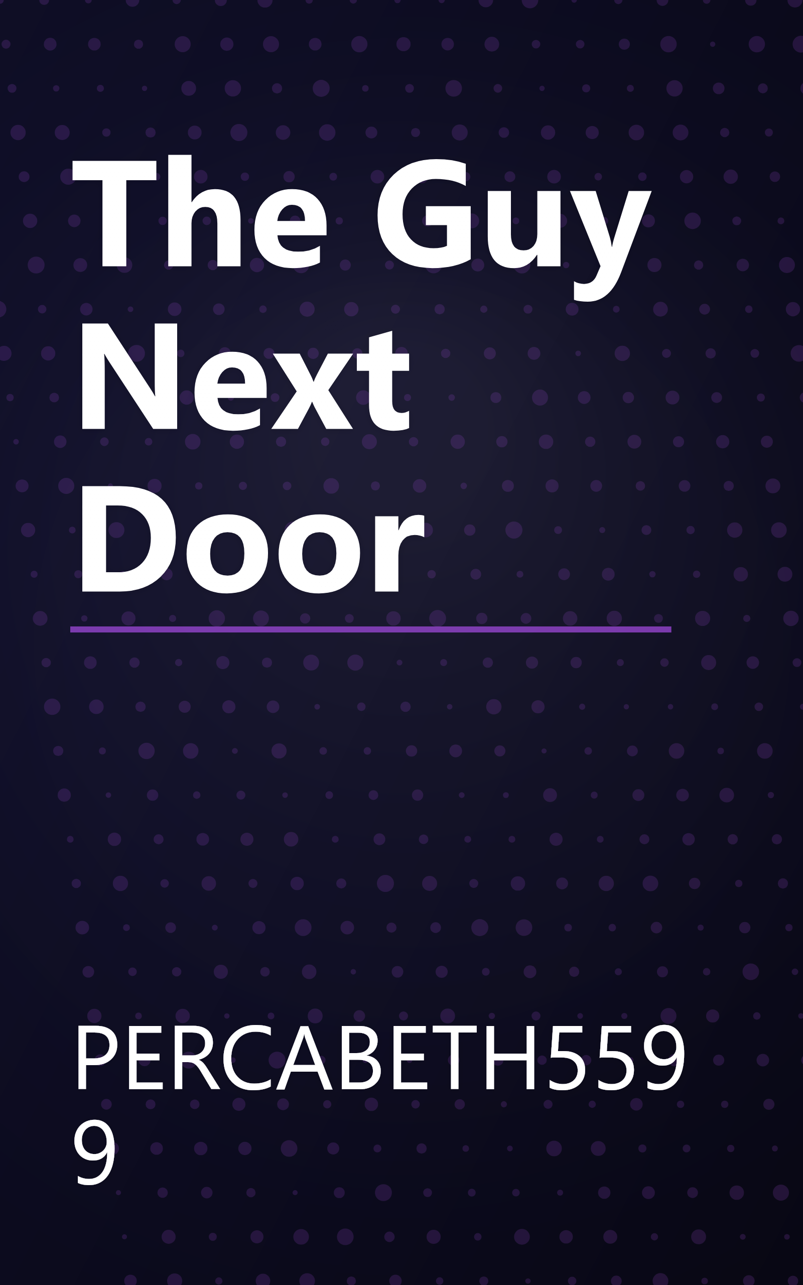 The Guy Next Door book cover