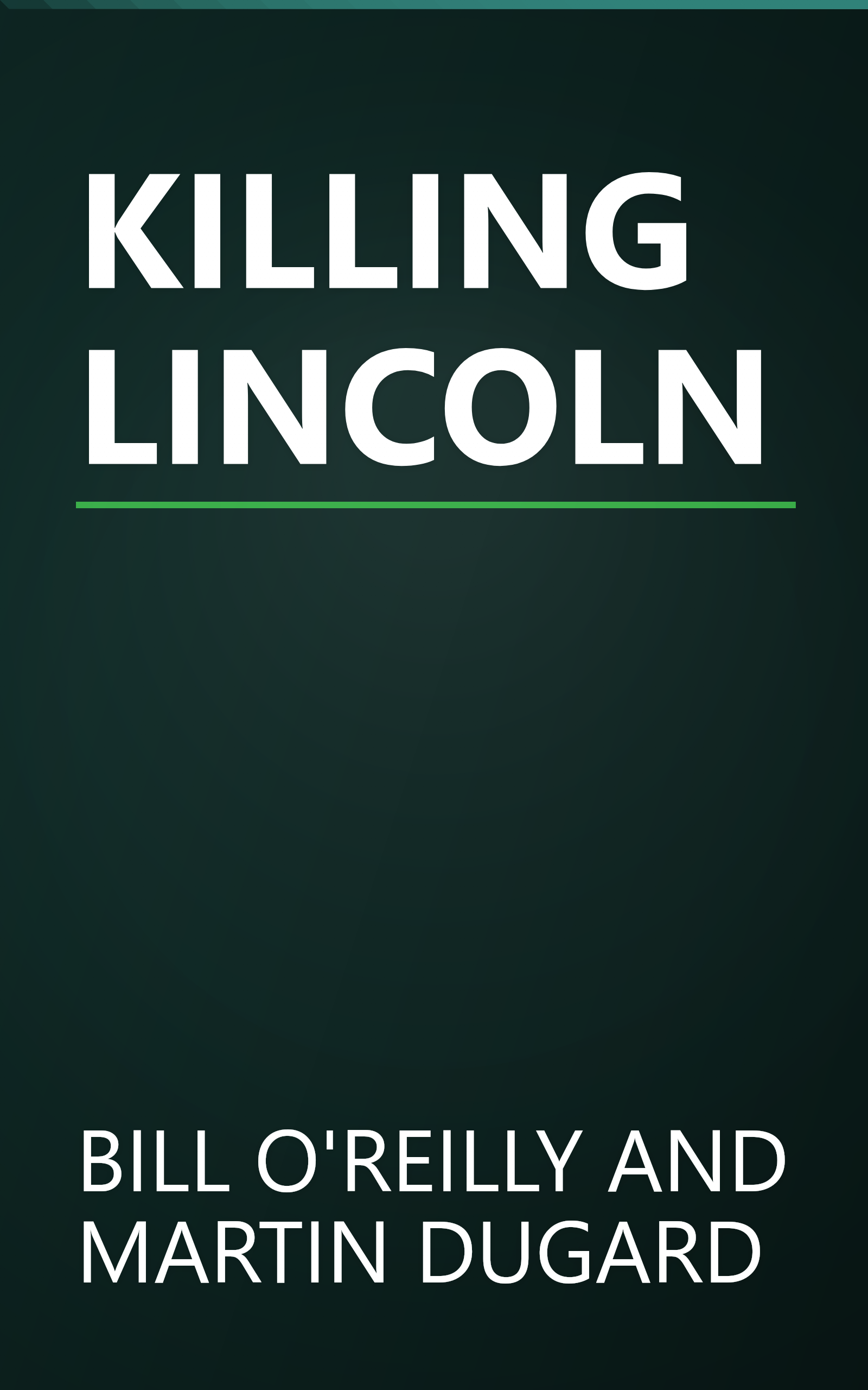 KILLING LINCOLN book cover