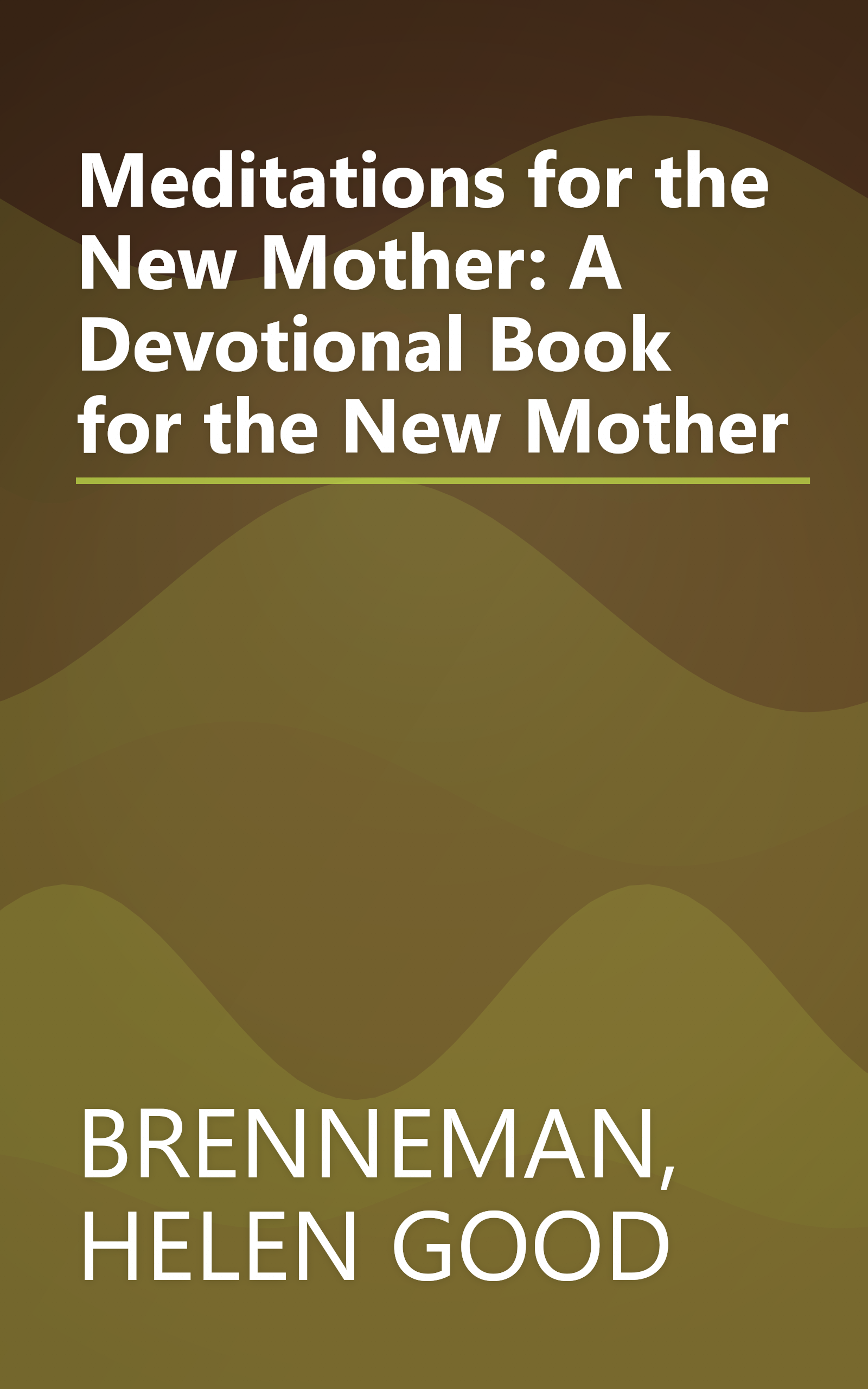 Meditations for the New Mother: A Devotional Book for the New Mother book cover