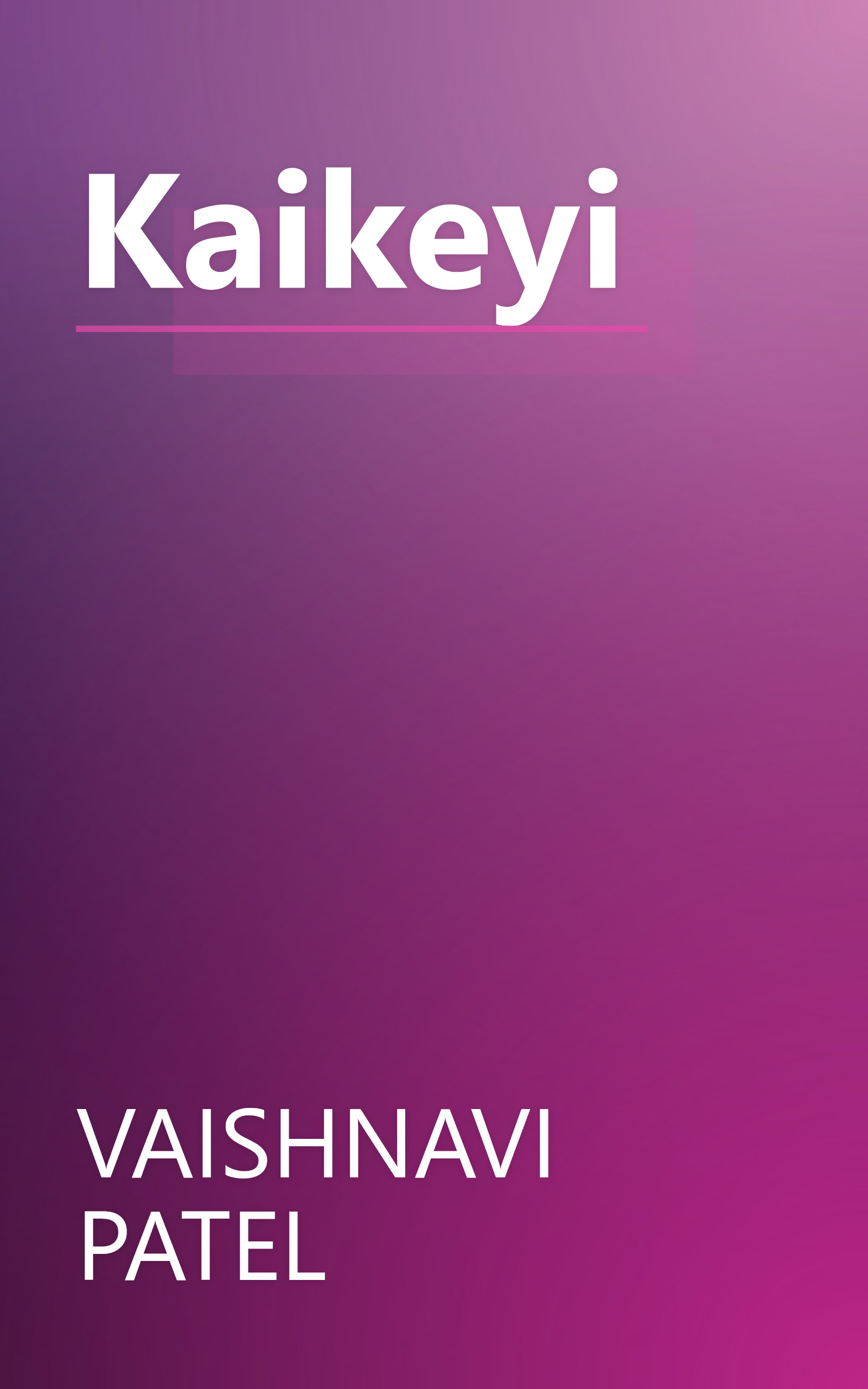Kaikeyi book cover