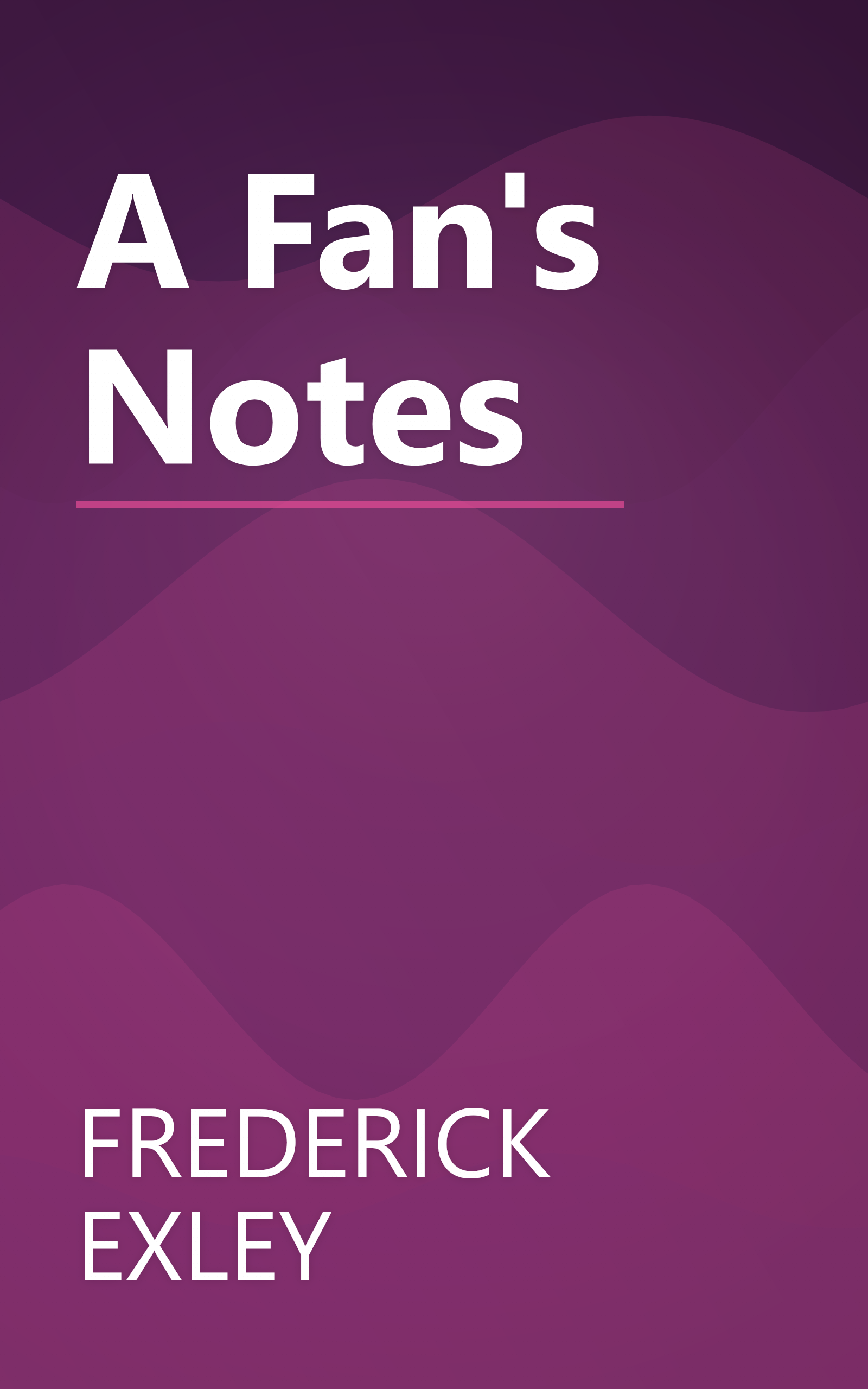 A Fan's Notes book cover