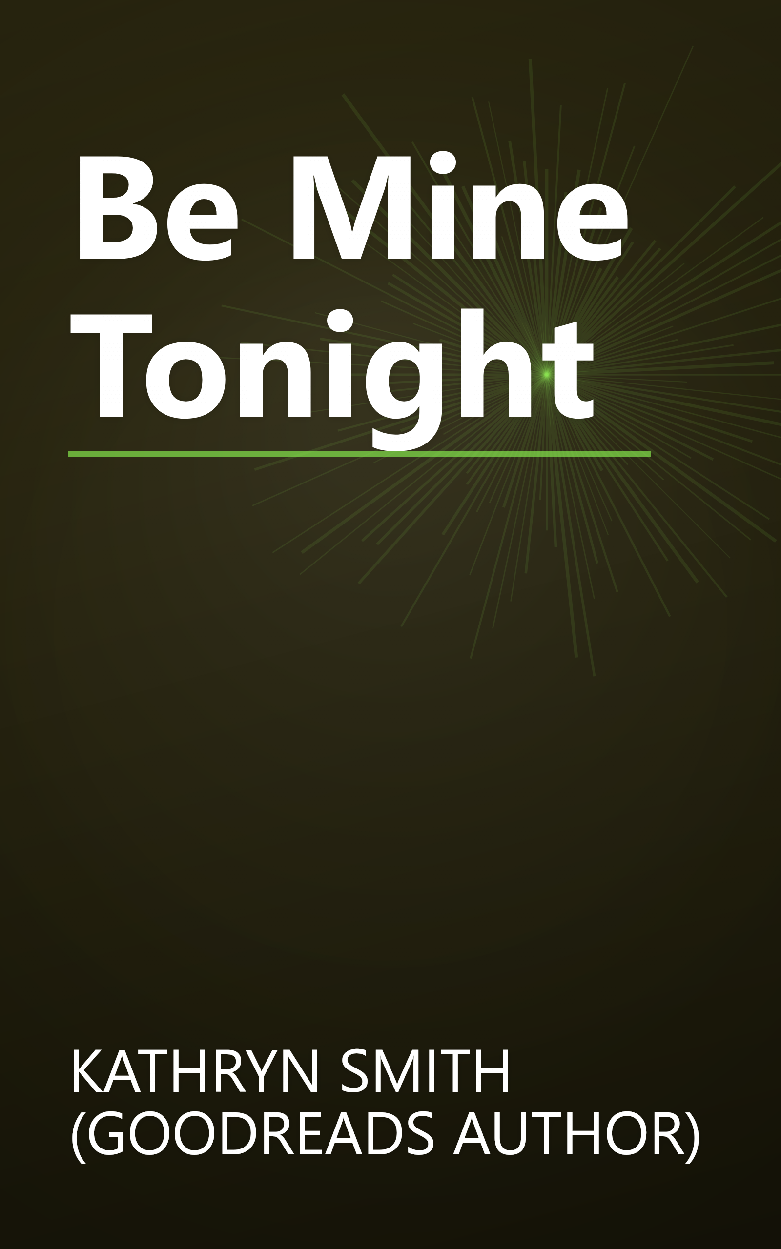 Be Mine Tonight book cover