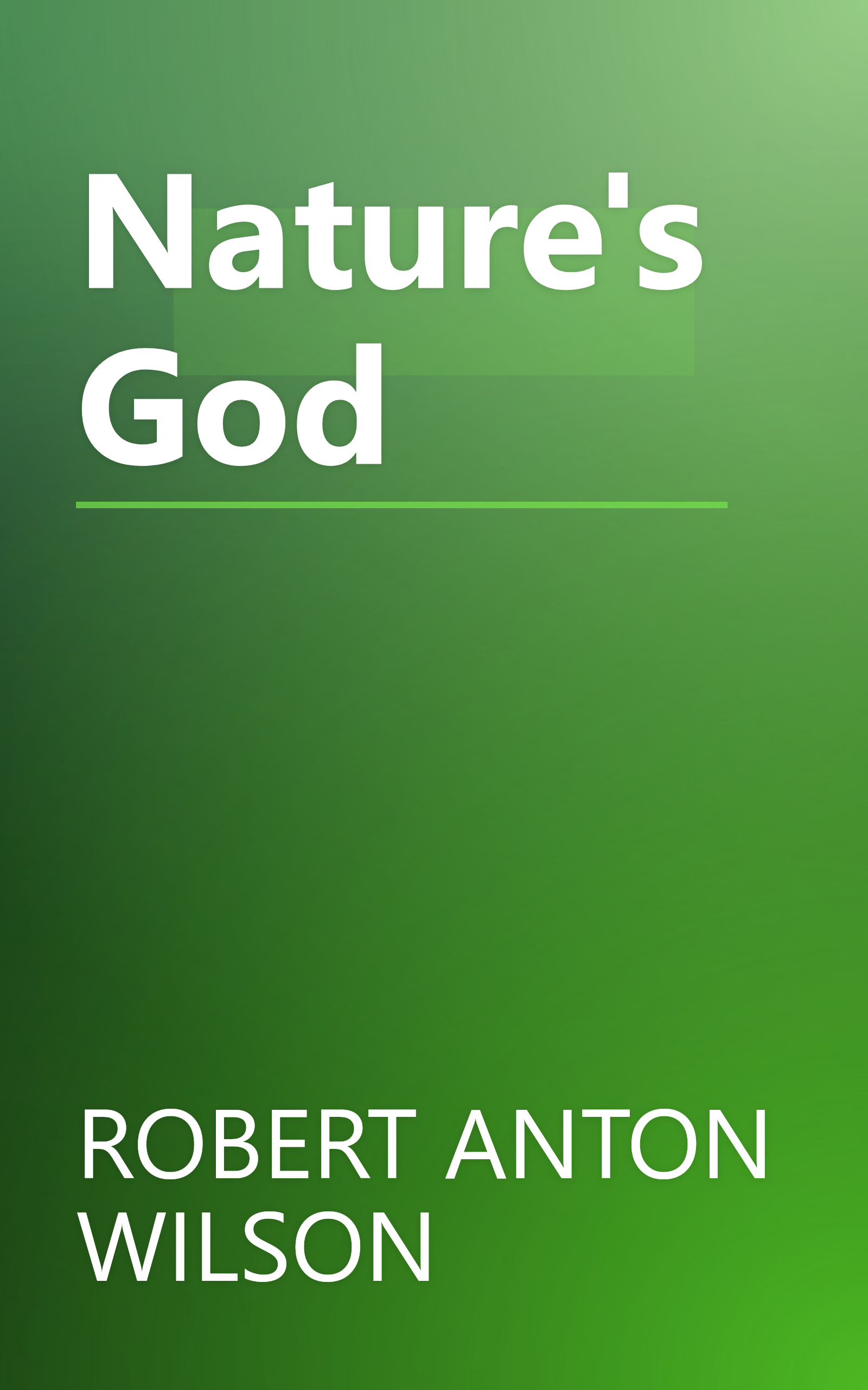 Nature's God book cover