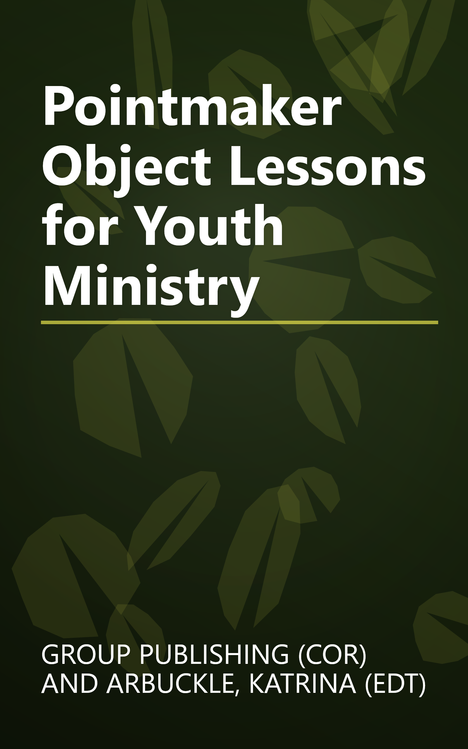 Pointmaker Object Lessons for Youth Ministry book cover