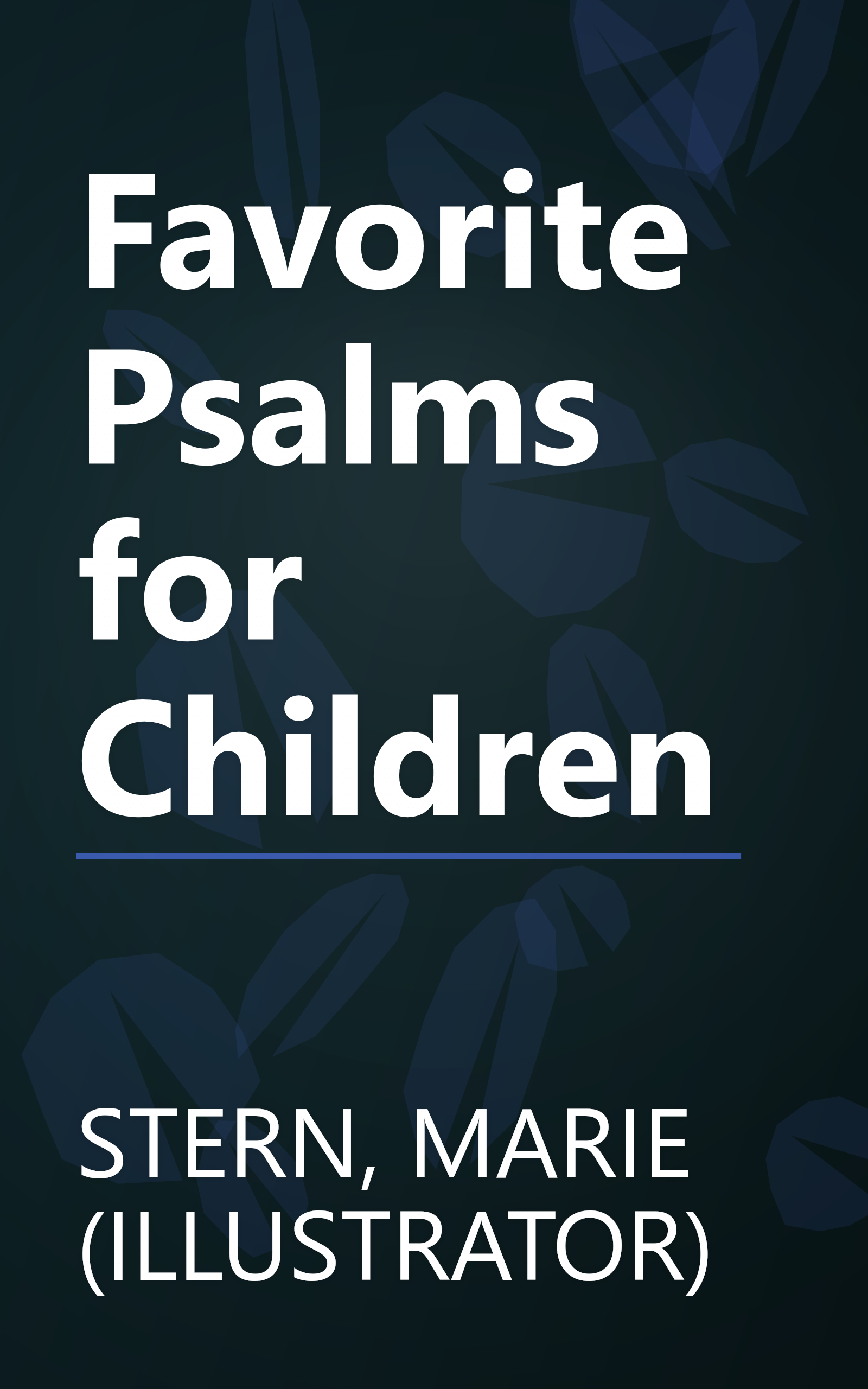 Favorite Psalms for Children book cover