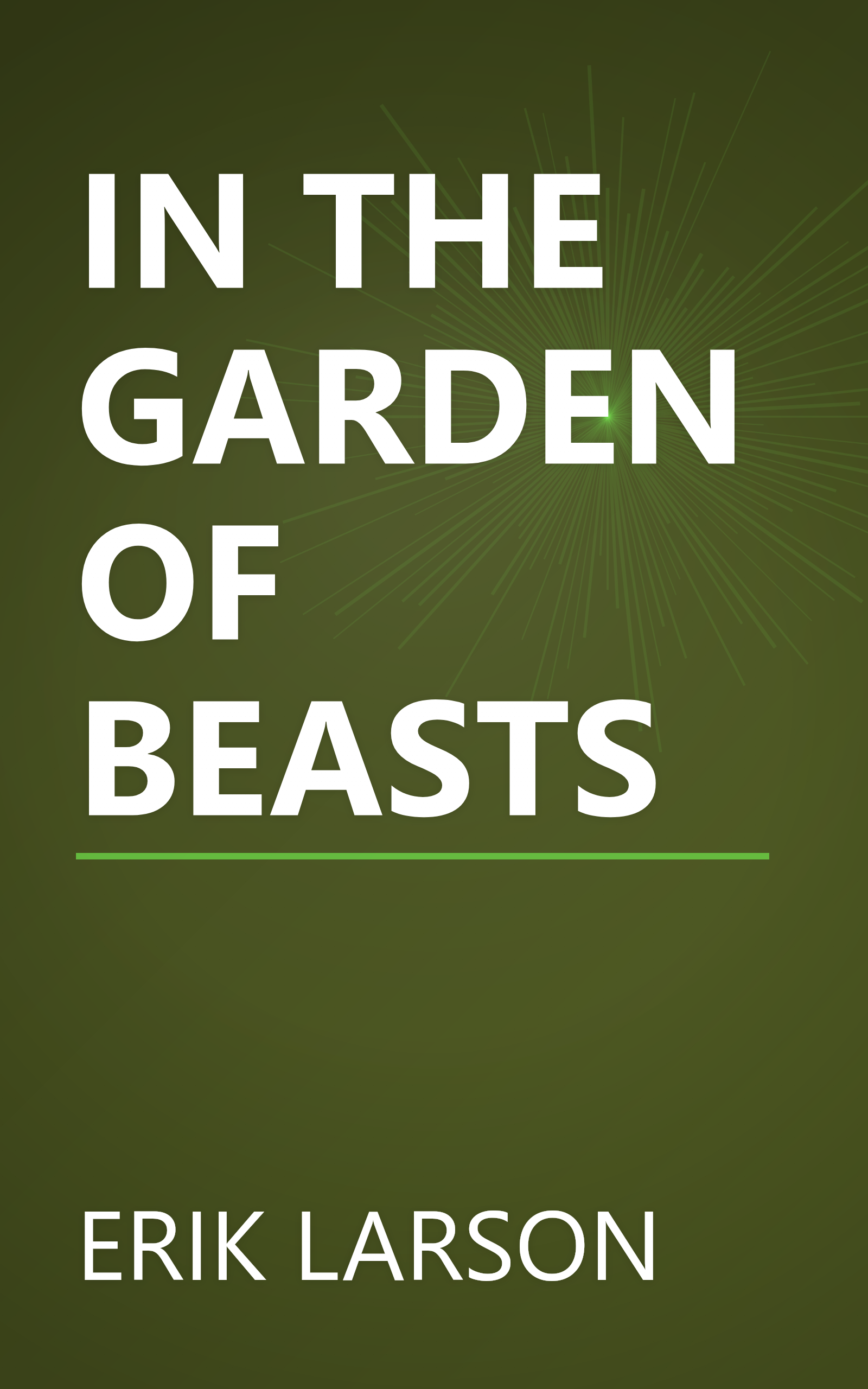 IN THE GARDEN OF BEASTS book cover