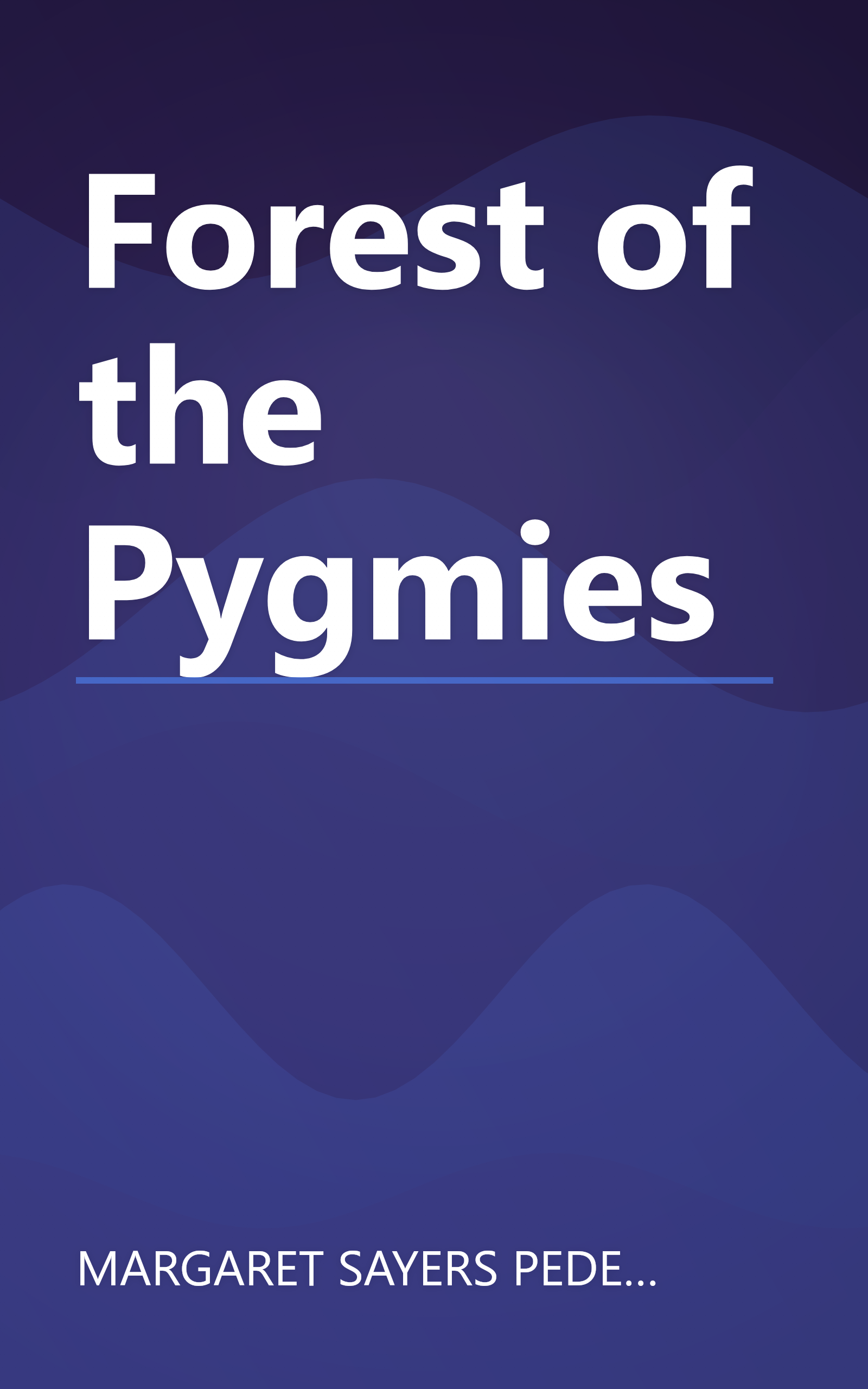 Forest of the Pygmies book cover
