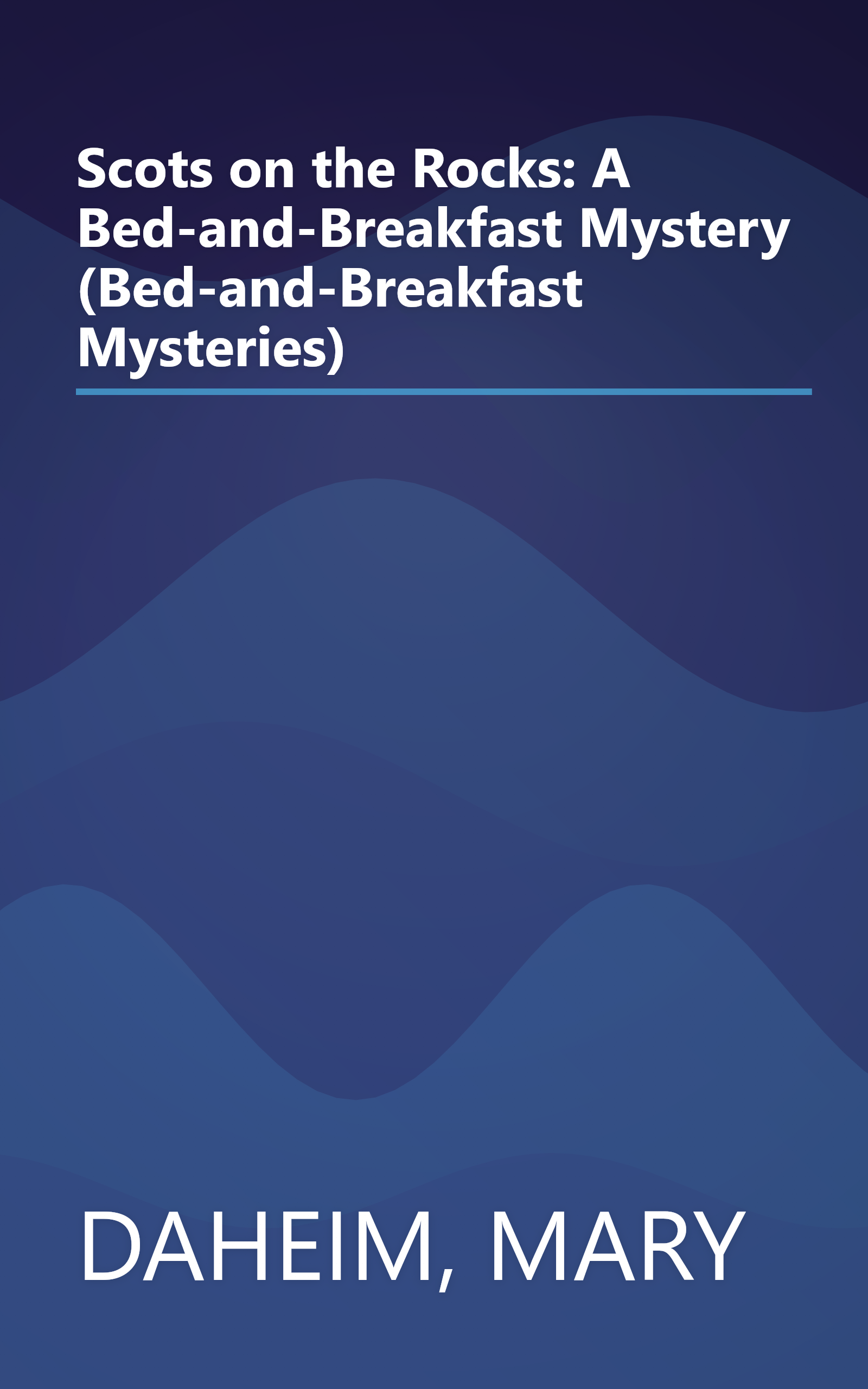 Scots on the Rocks: A Bed-and-Breakfast Mystery (Bed-and-Breakfast Mysteries) book cover