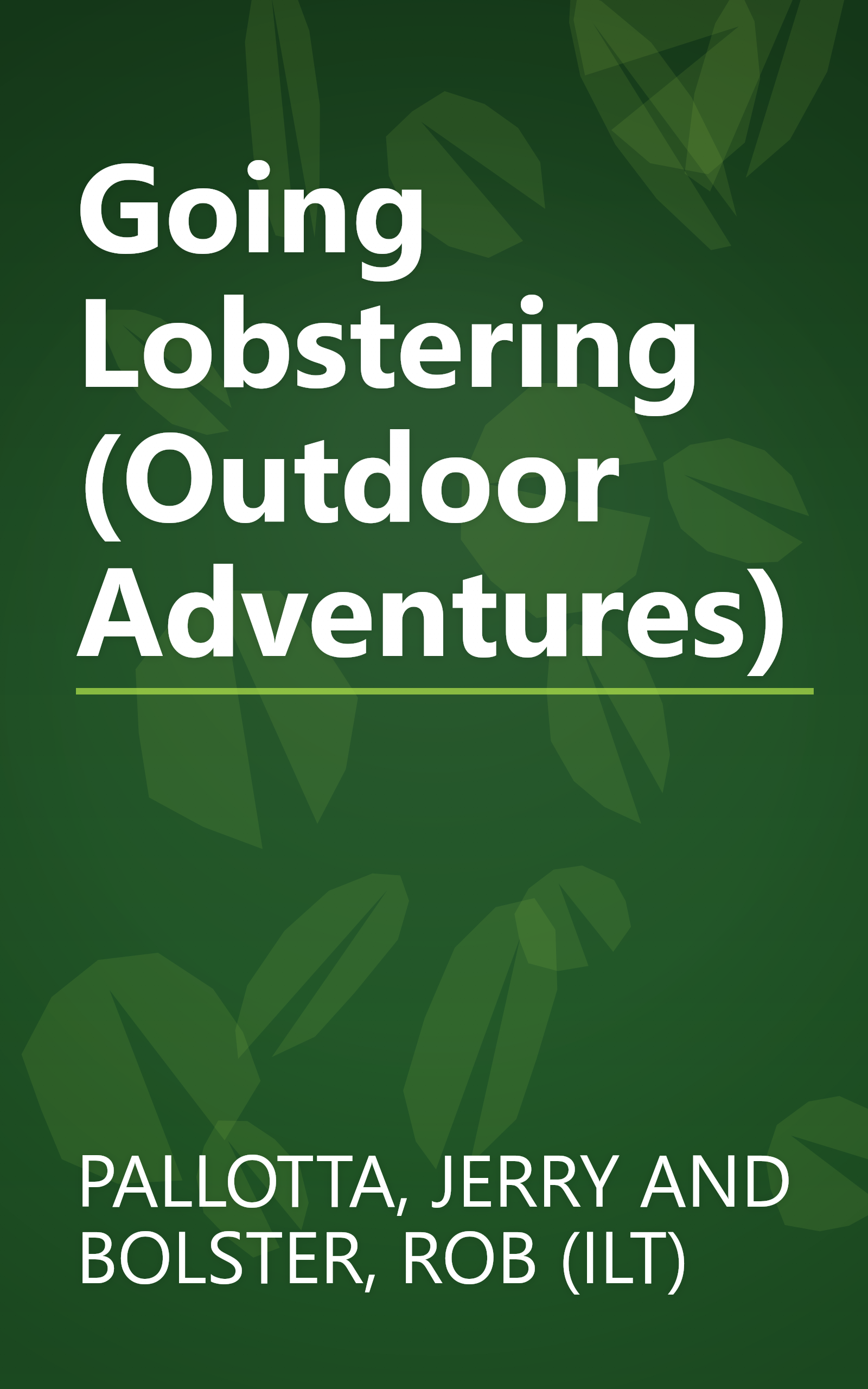 Going Lobstering (Outdoor Adventures) book cover