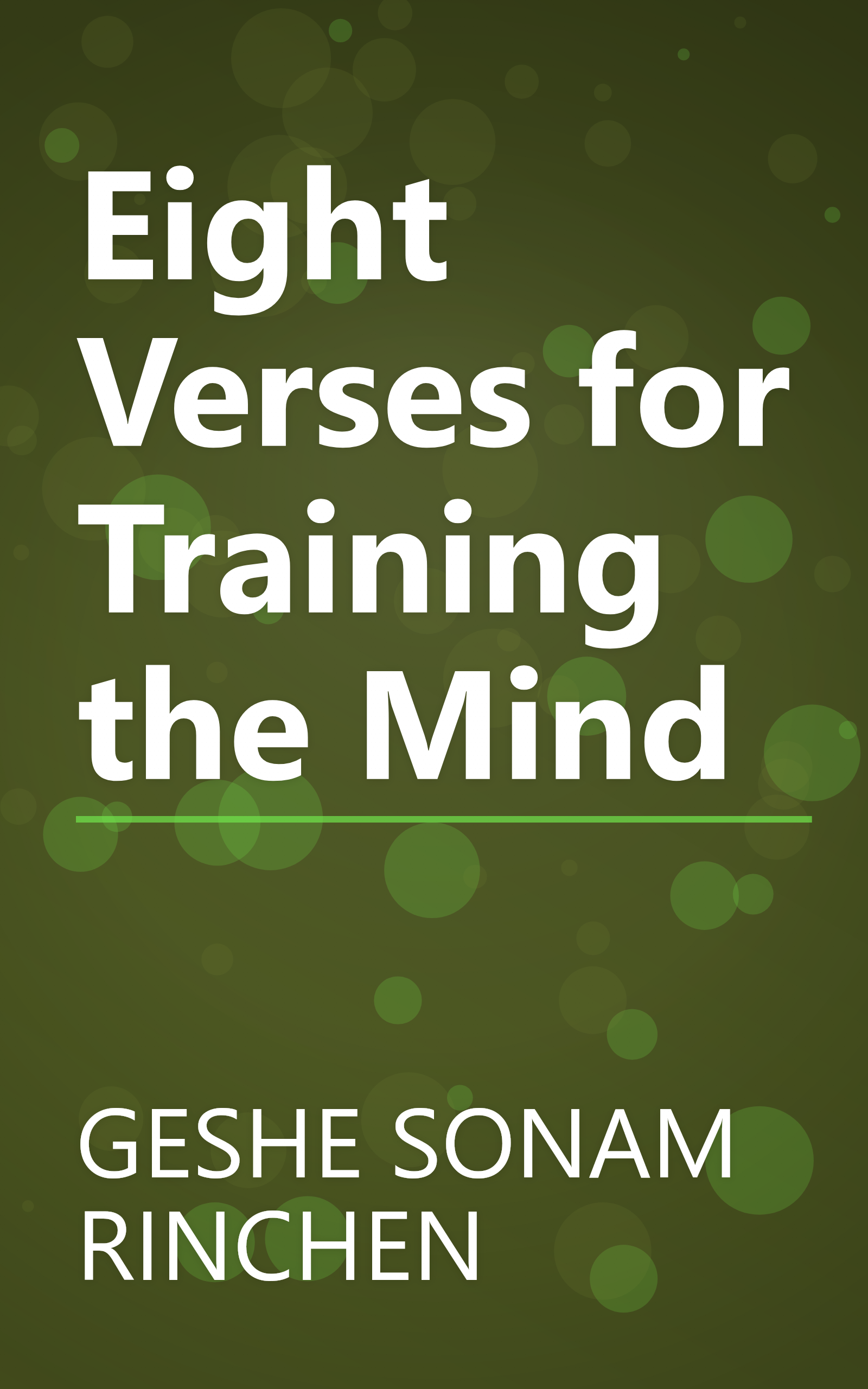 Eight Verses for Training the Mind book cover