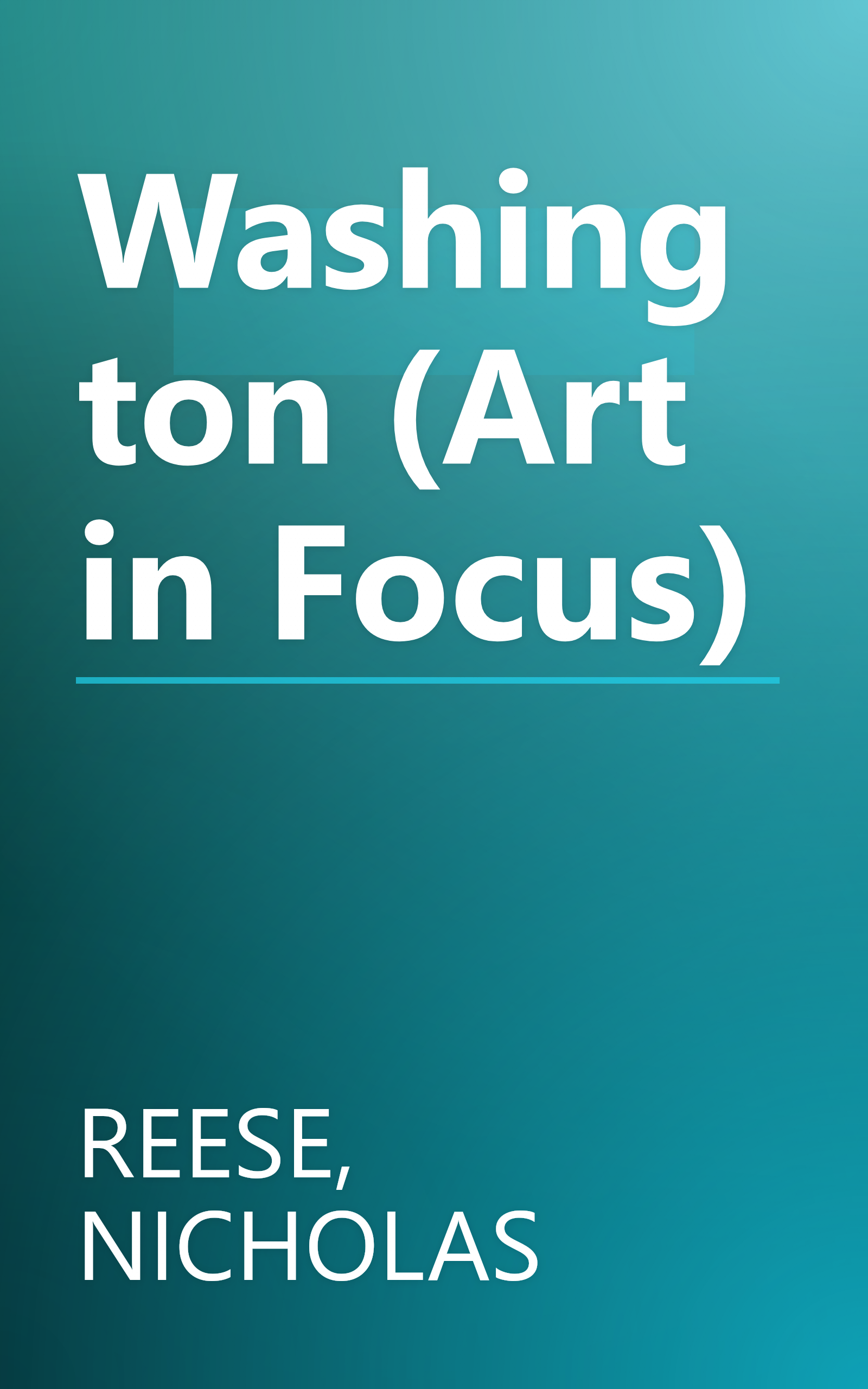 Washington (Art in Focus) book cover