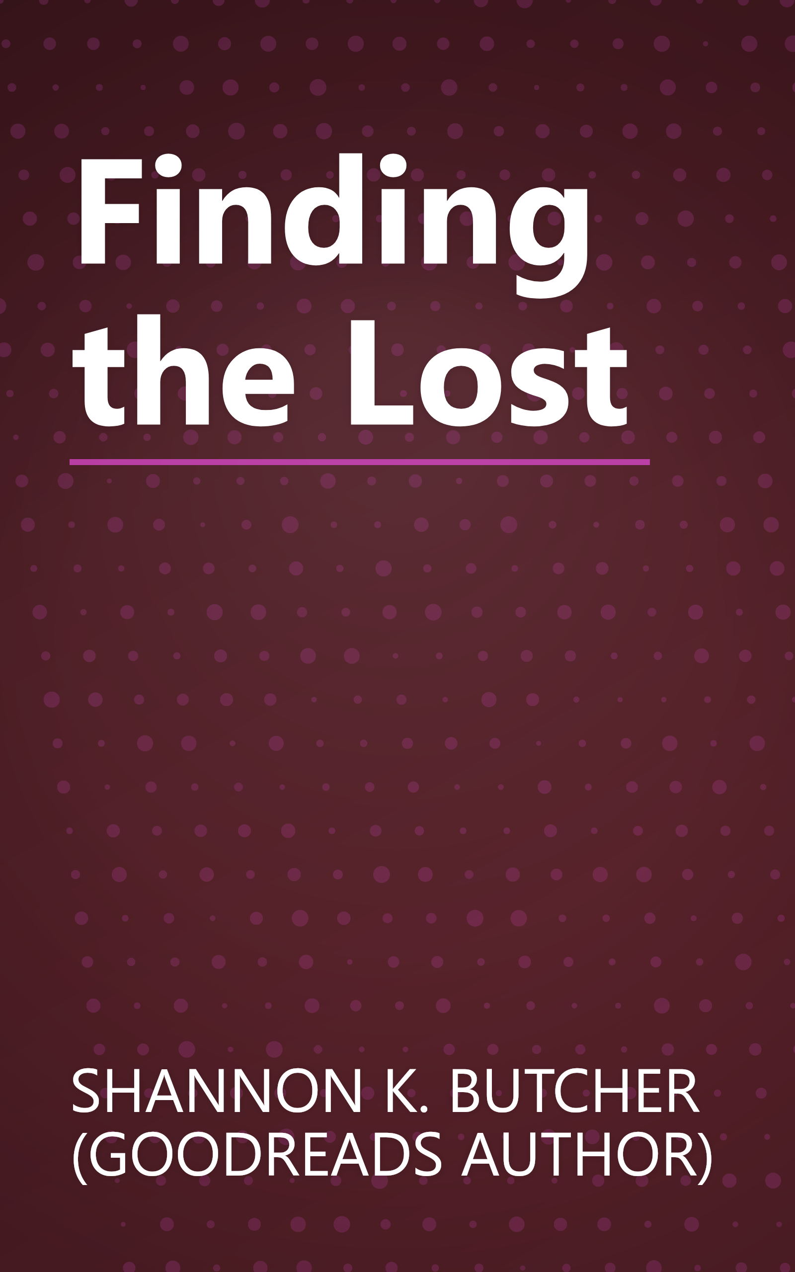Finding the Lost book cover