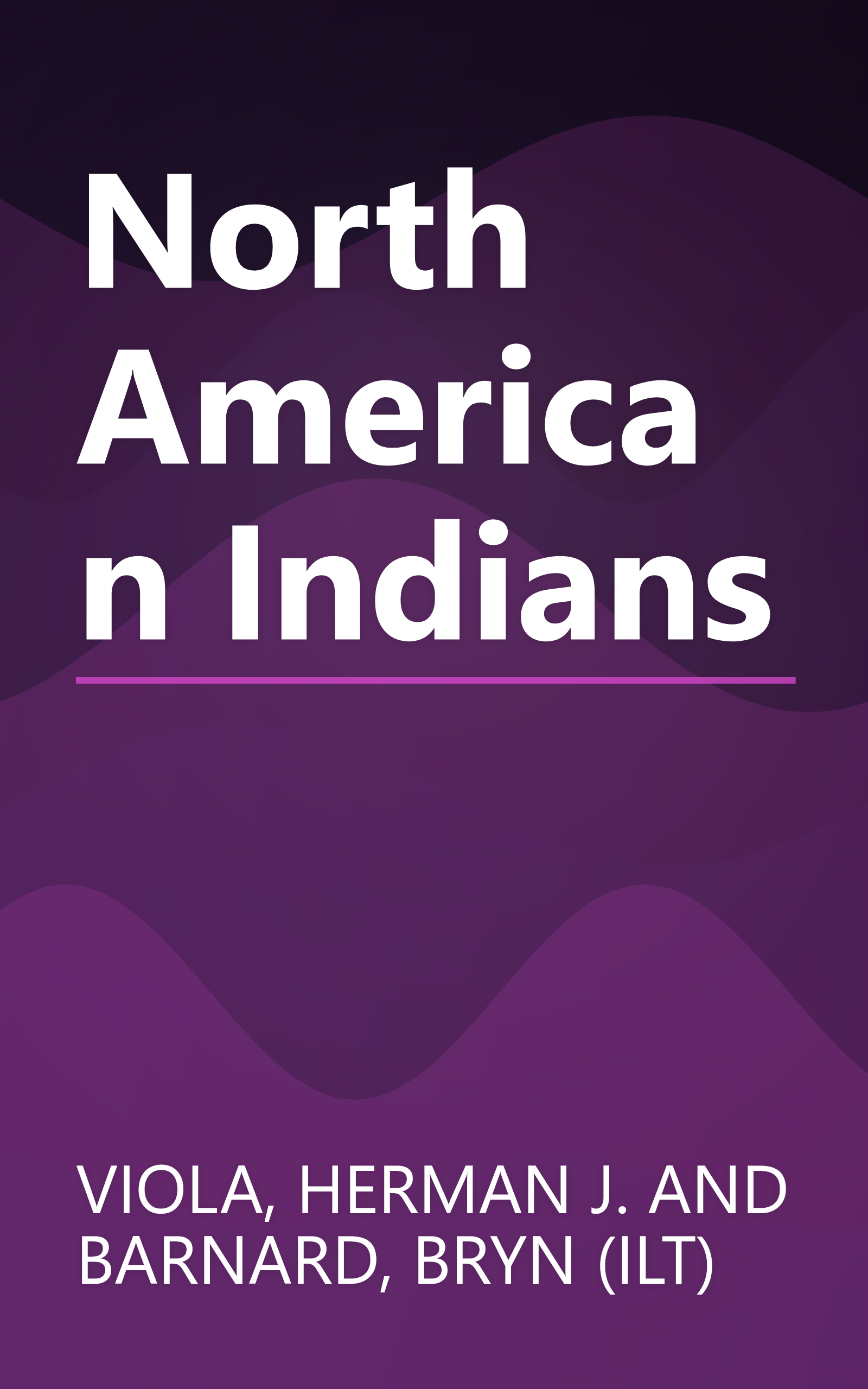 North American Indians book cover