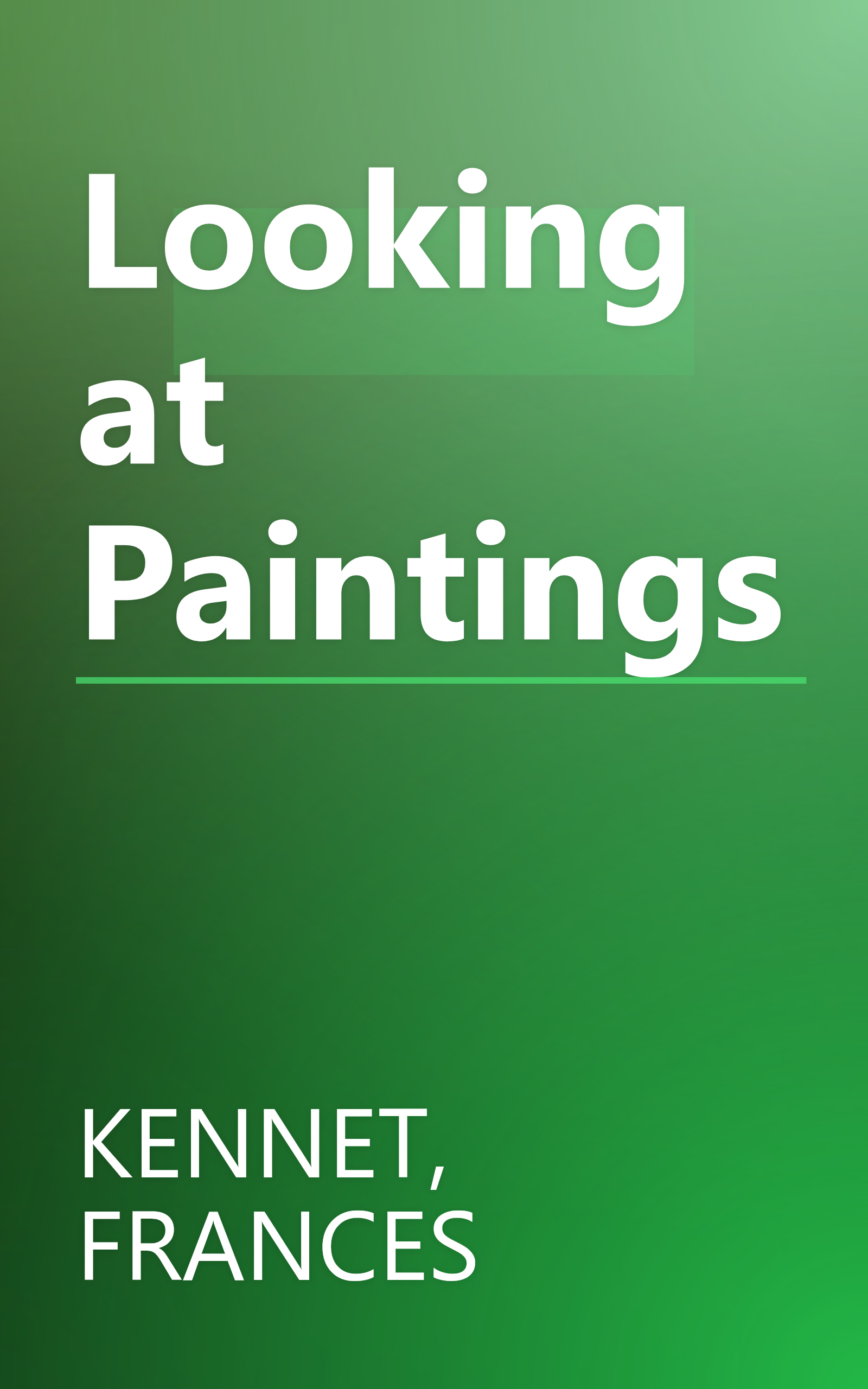 Looking at Paintings book cover