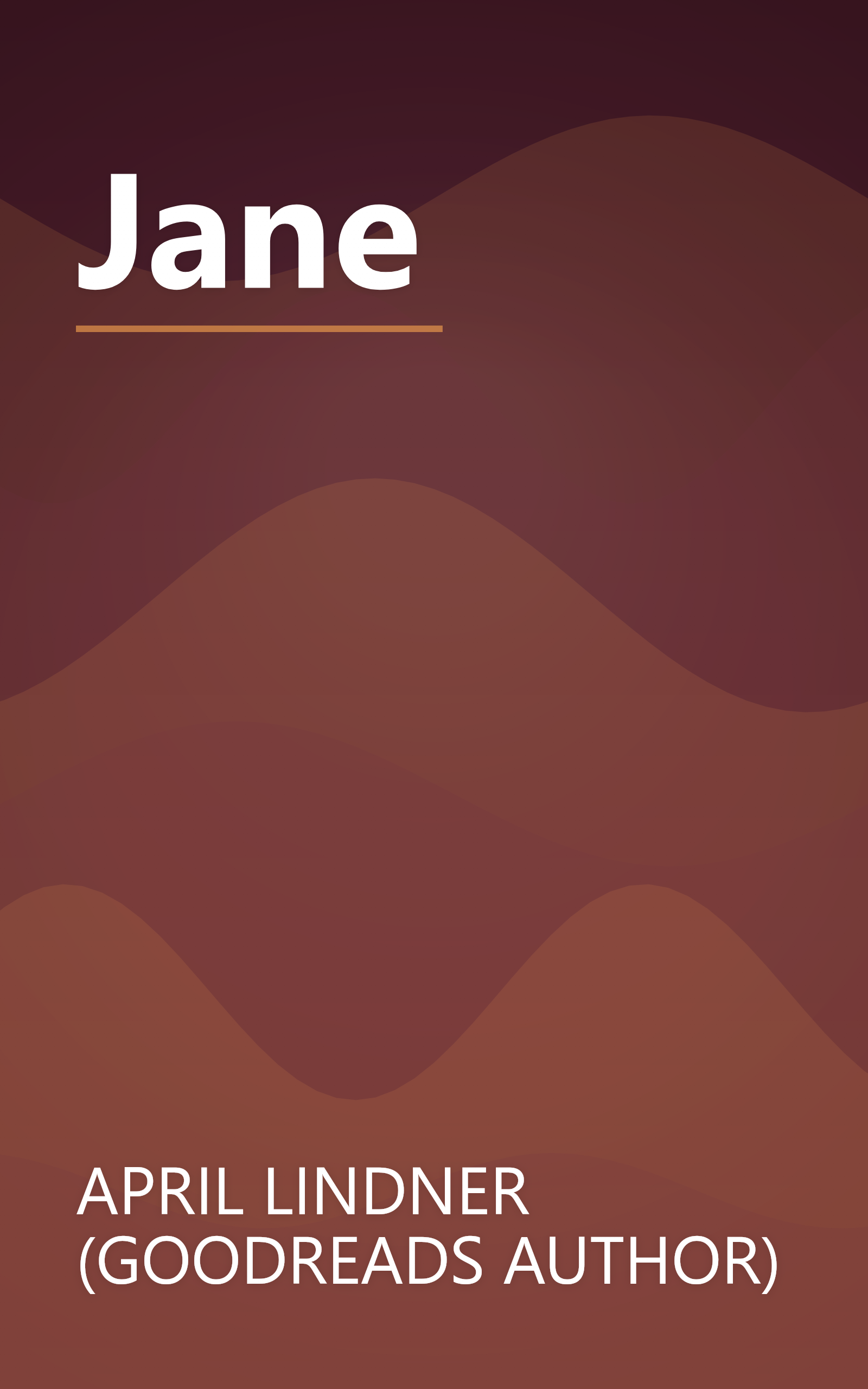 Jane book cover