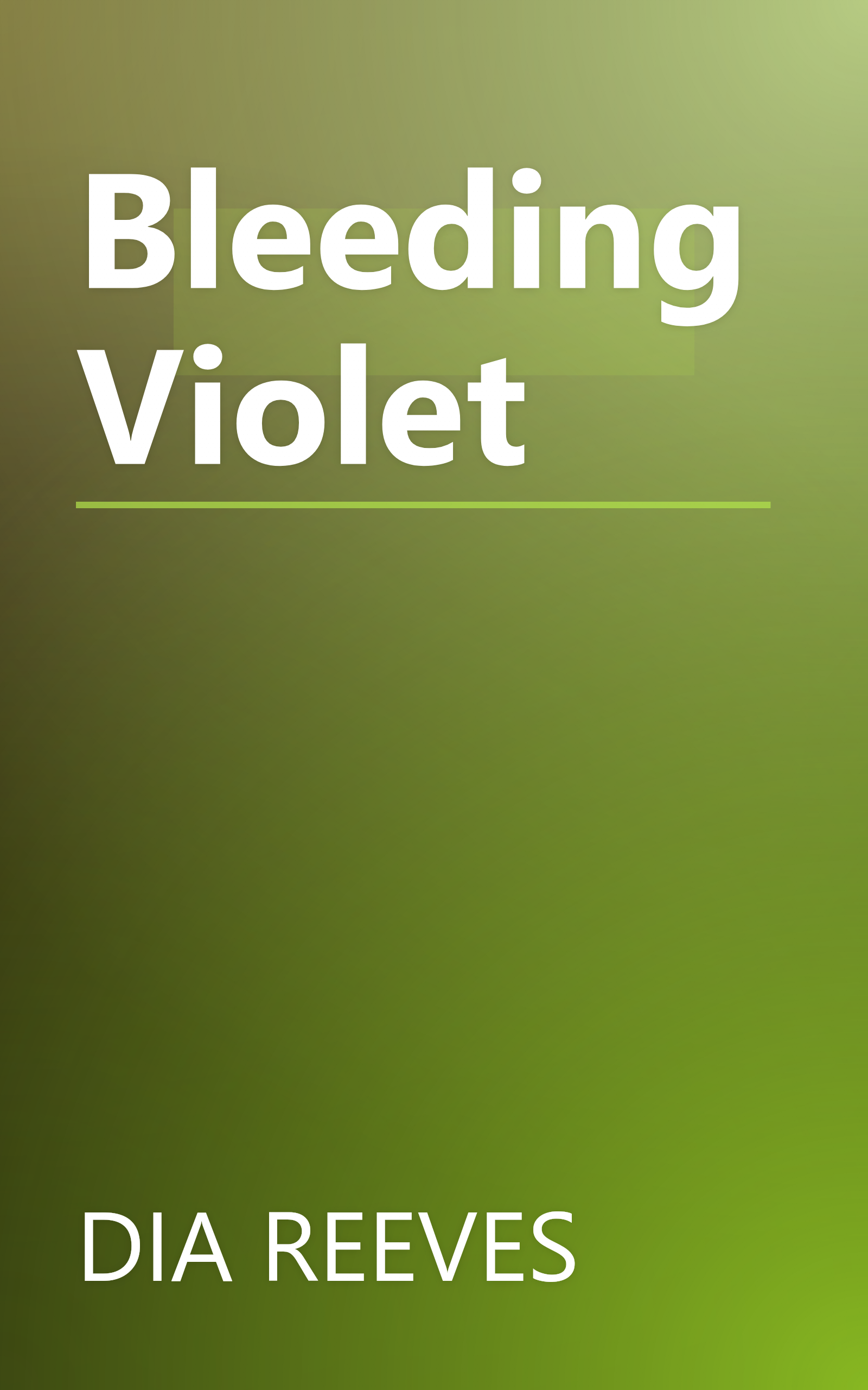 Bleeding Violet book cover