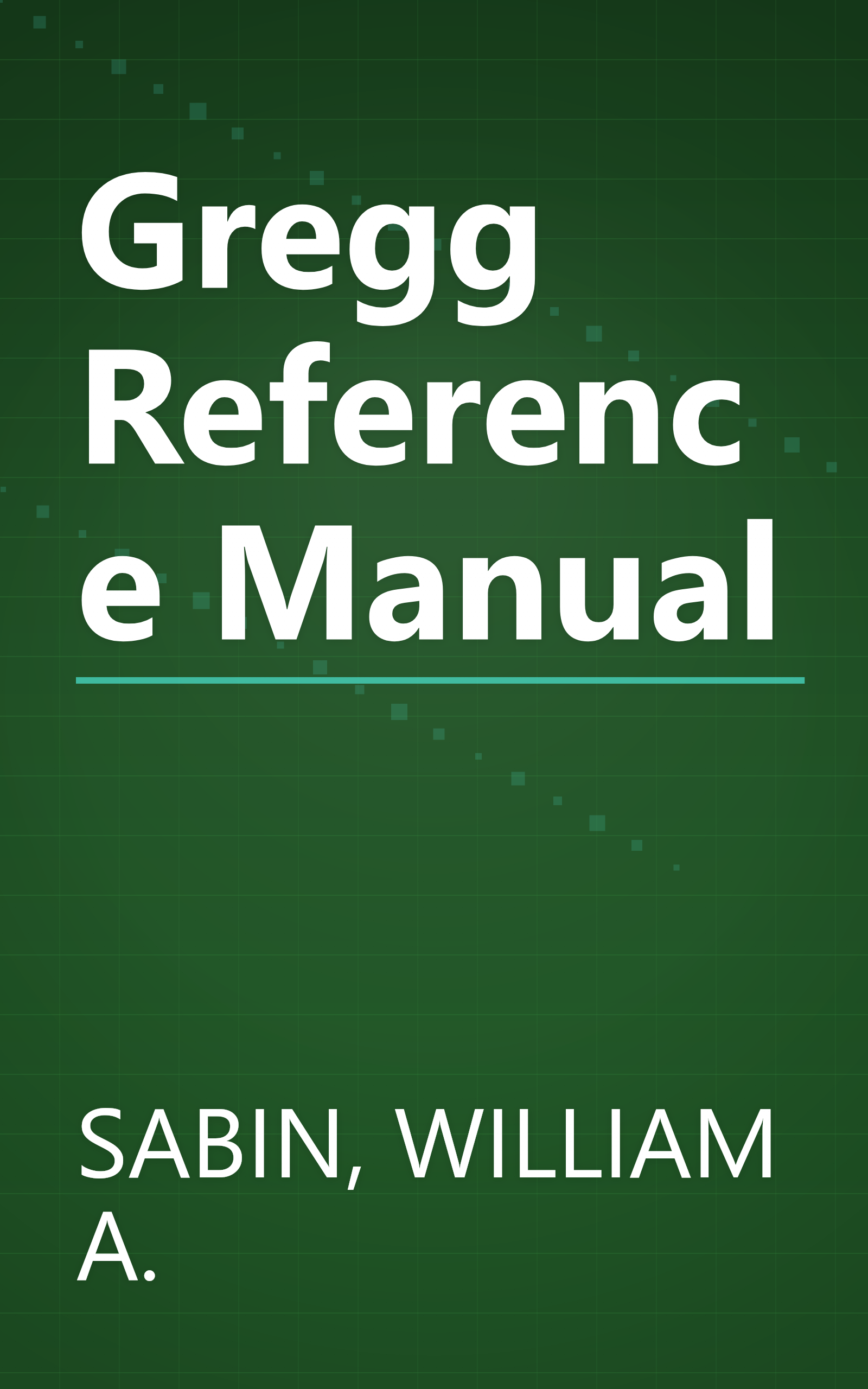 Gregg Reference Manual book cover
