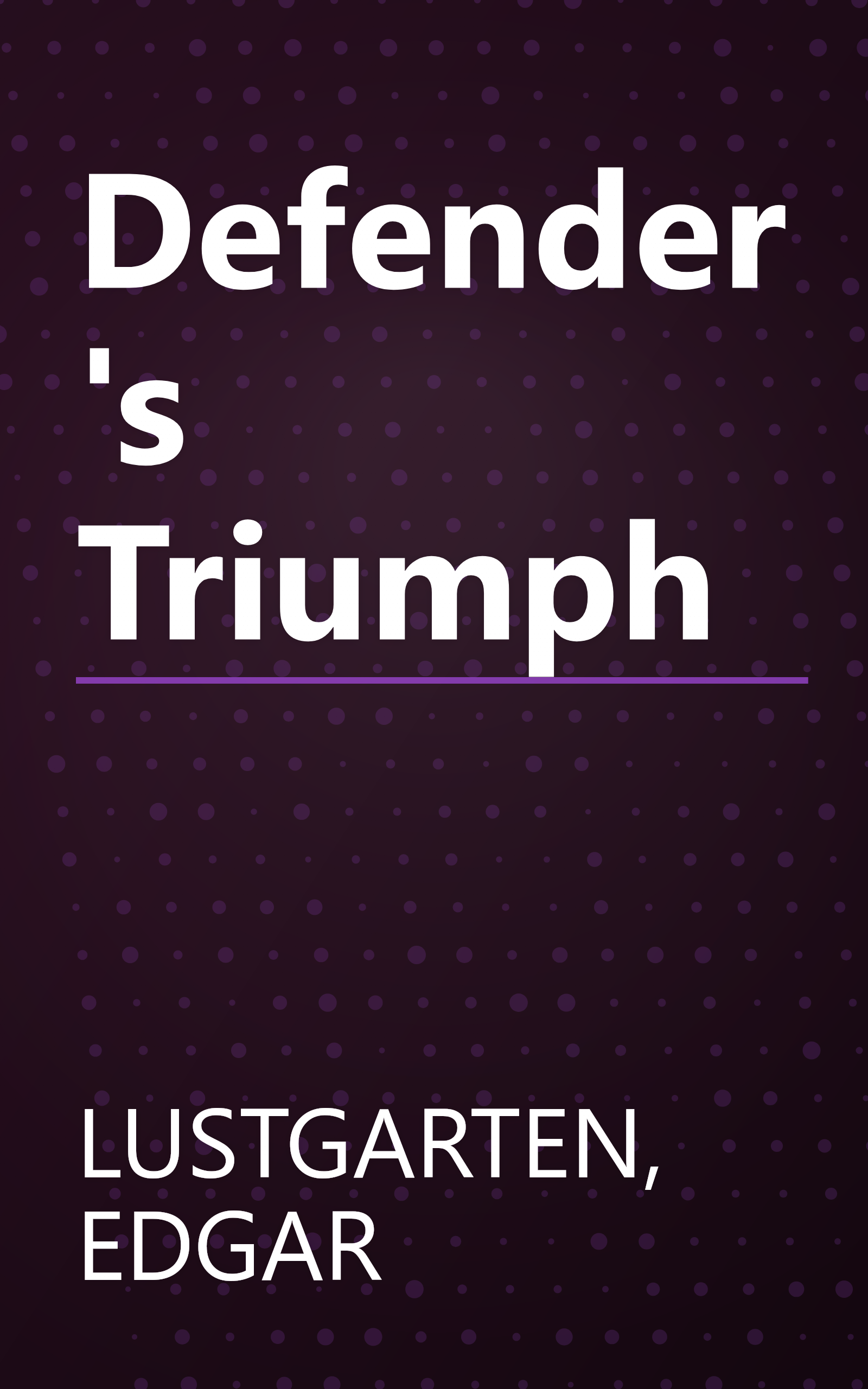 Defender's Triumph book cover