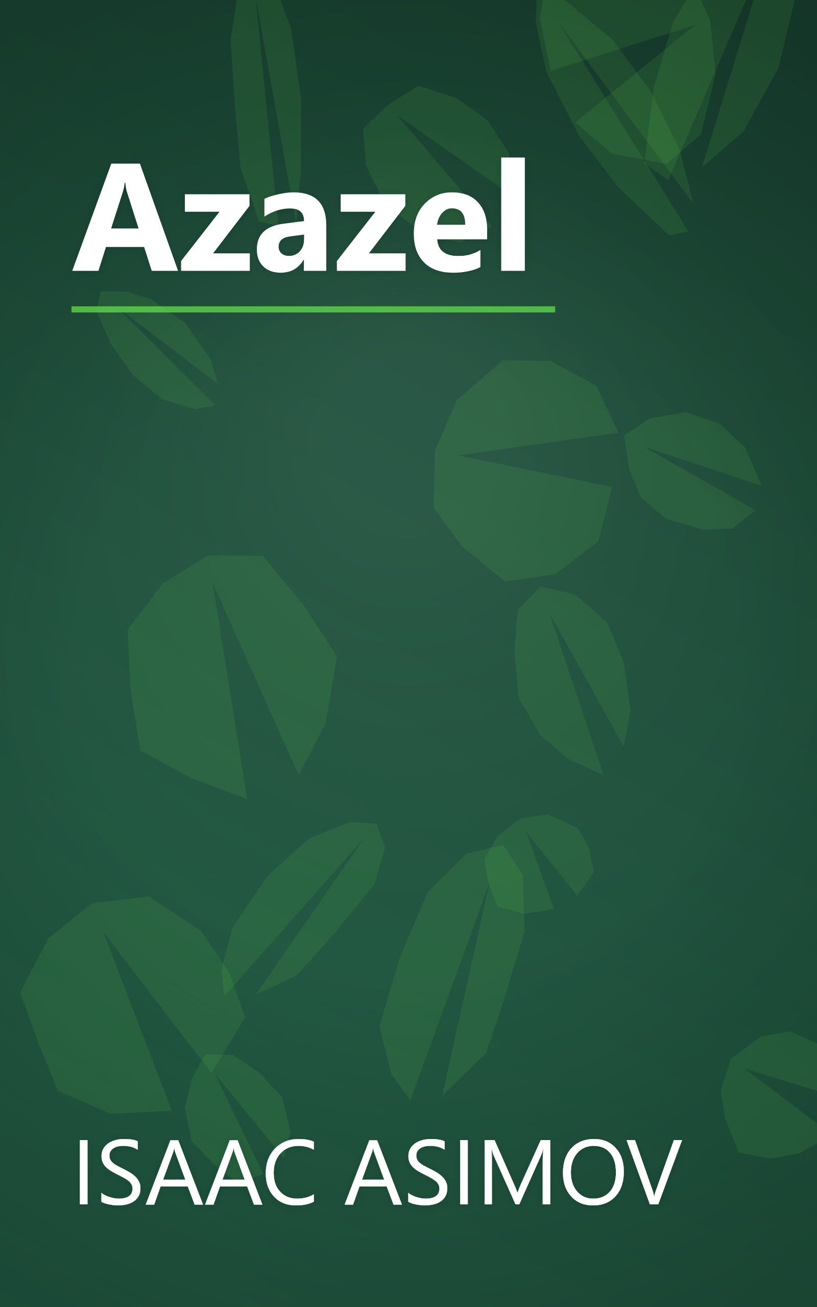 Azazel book cover