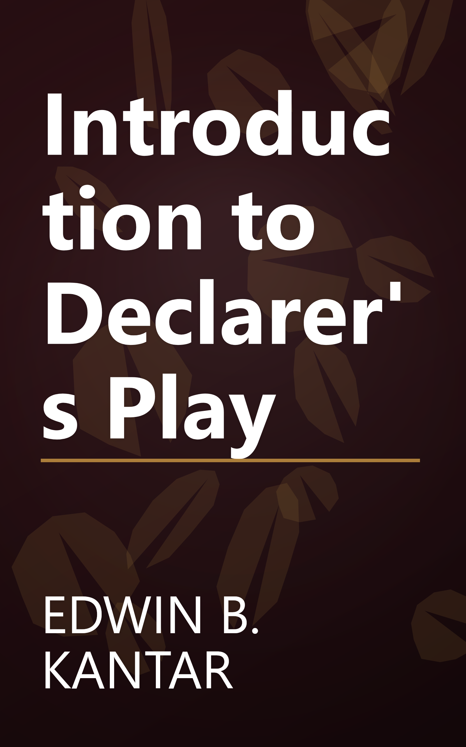 Introduction to Declarer's Play book cover