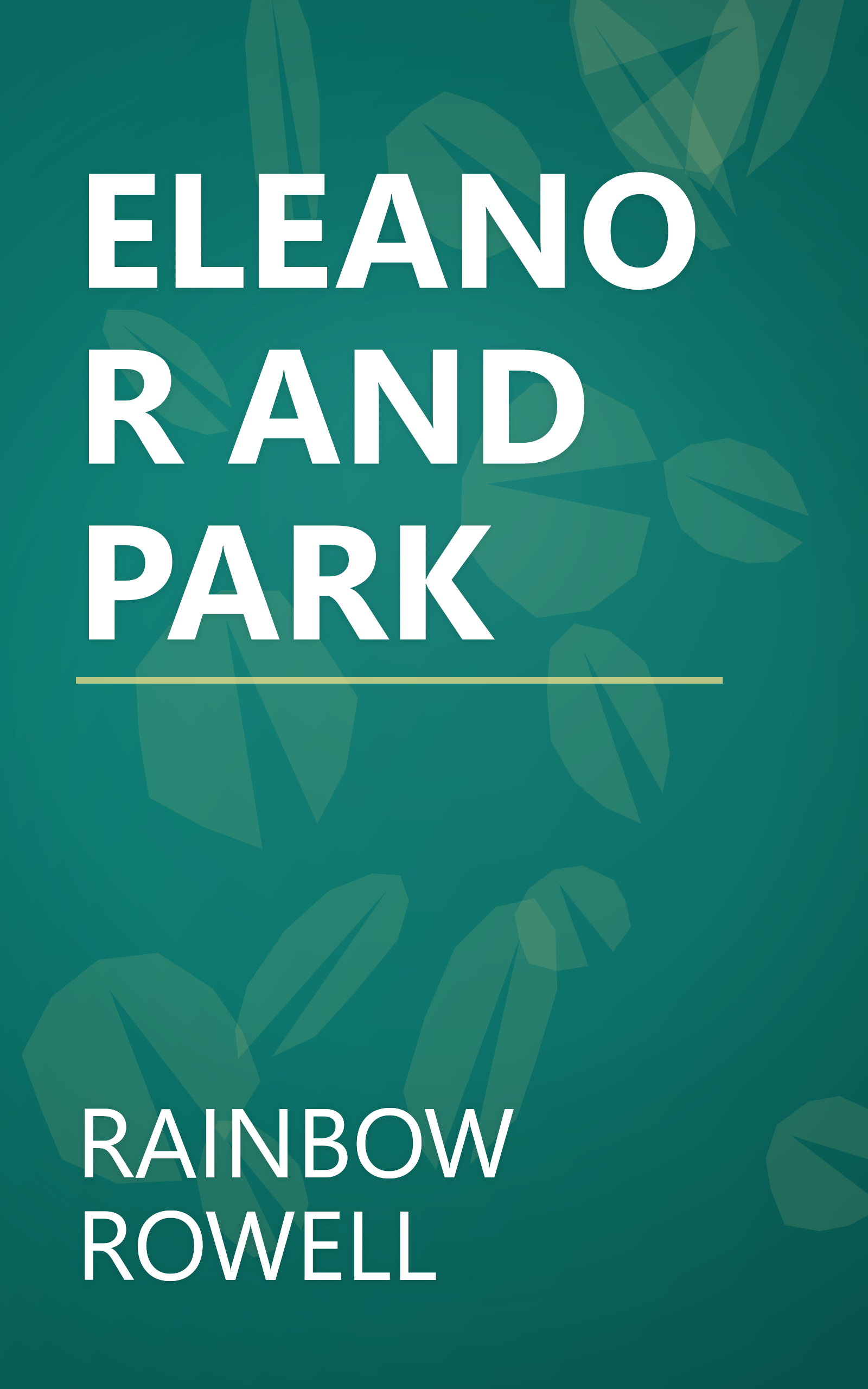 ELEANOR AND PARK book cover