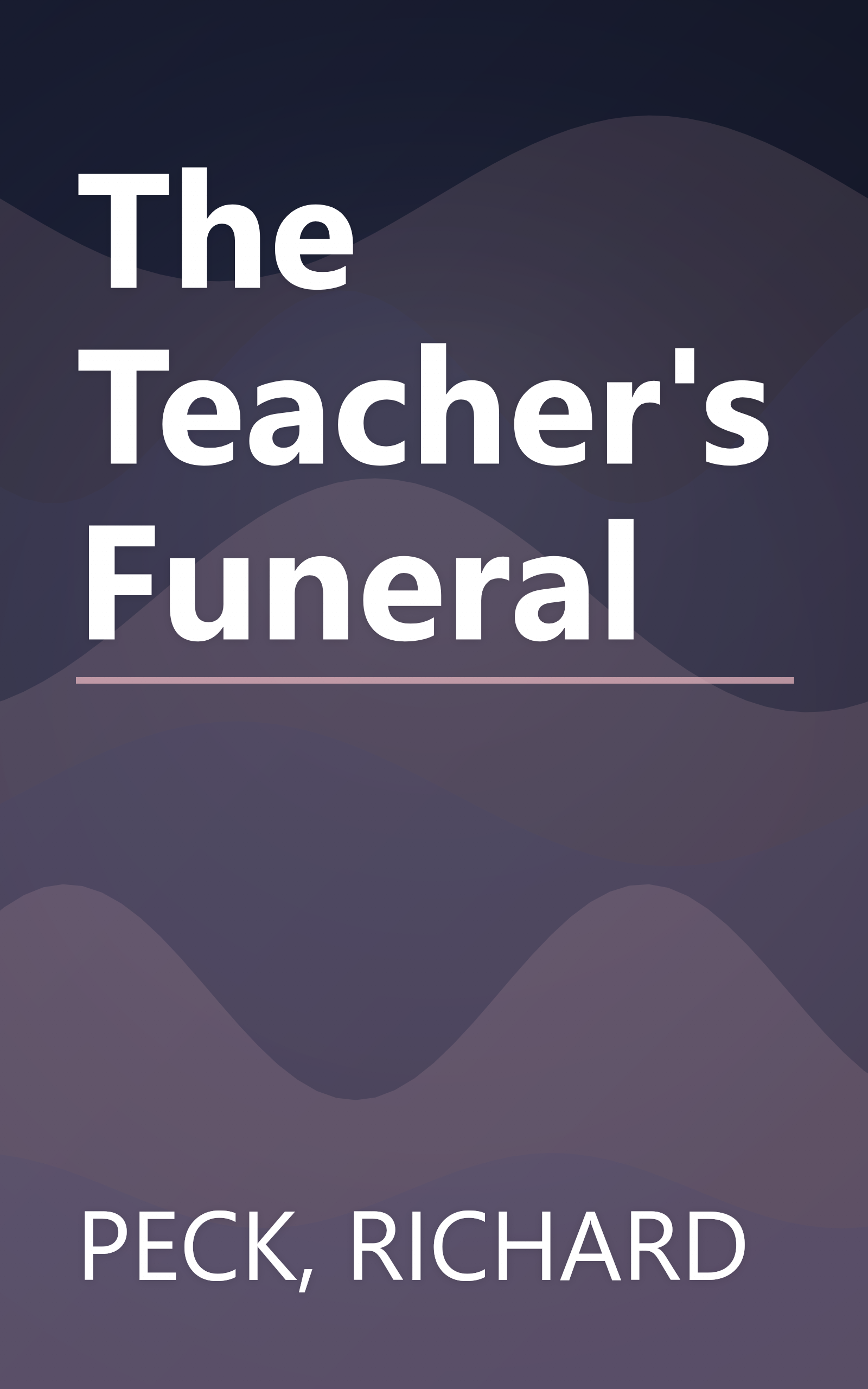 The Teacher's Funeral book cover
