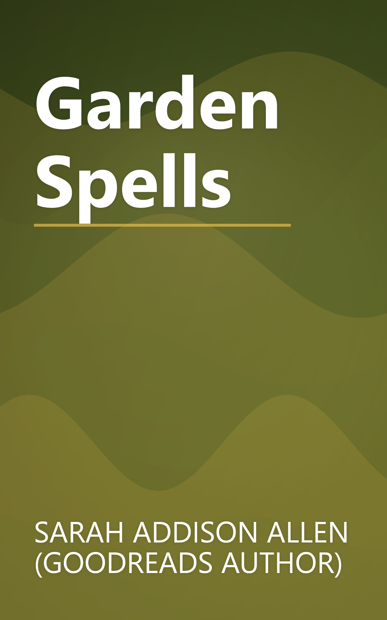 Garden Spells book cover