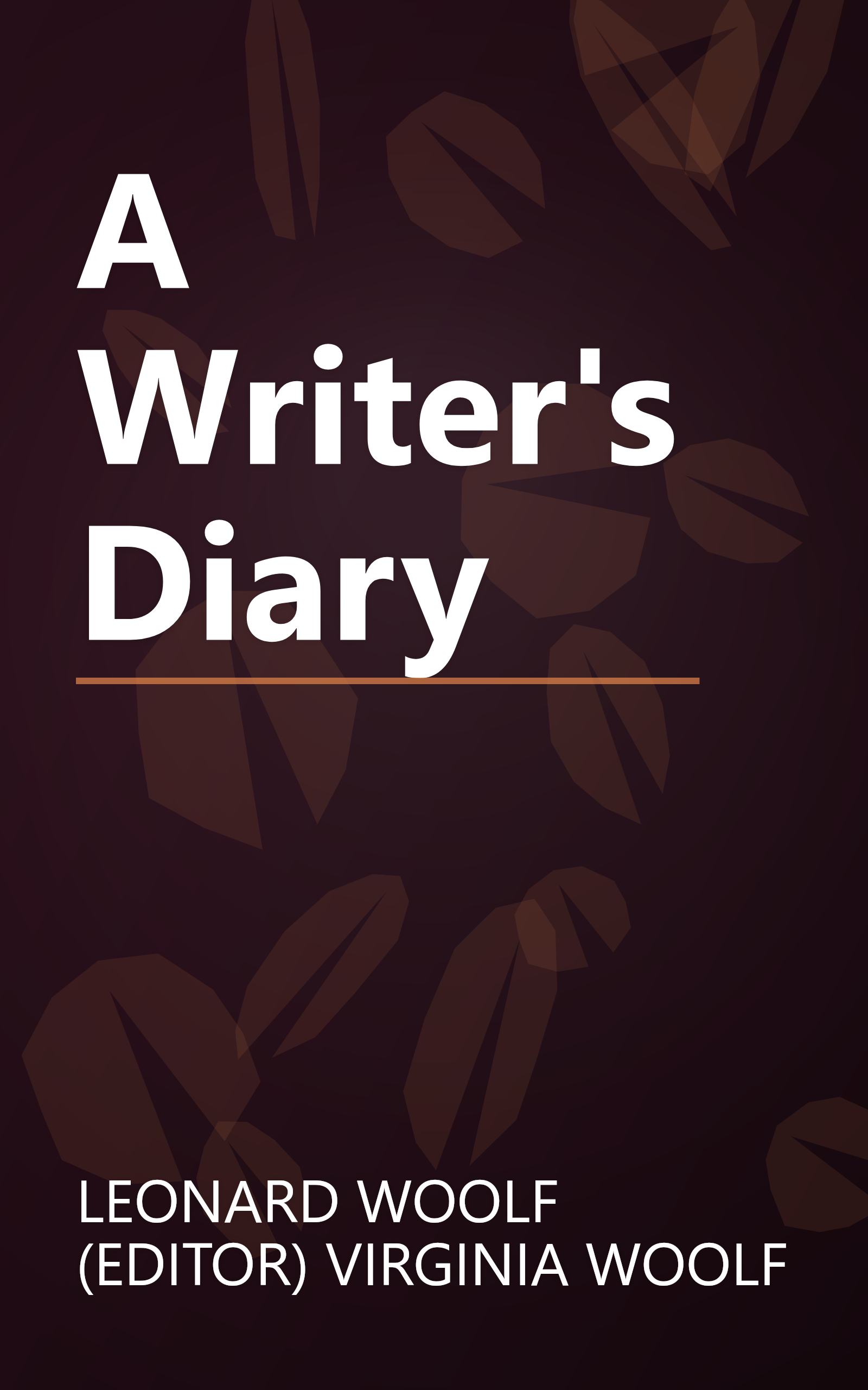 A Writer's Diary book cover