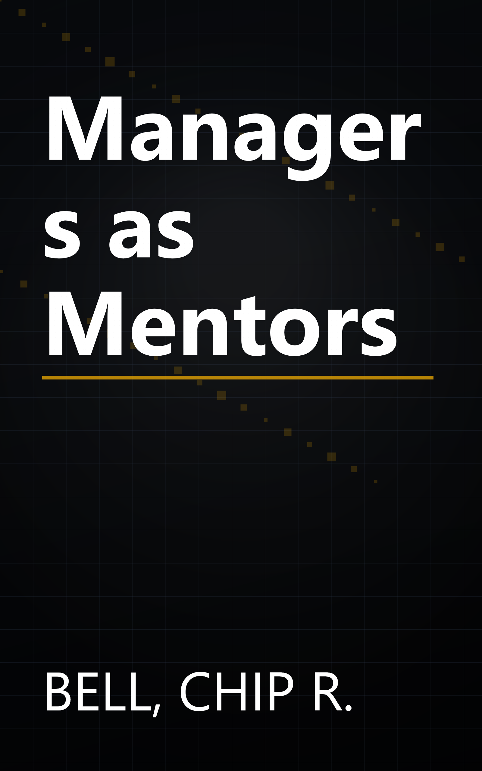 Managers as Mentors book cover