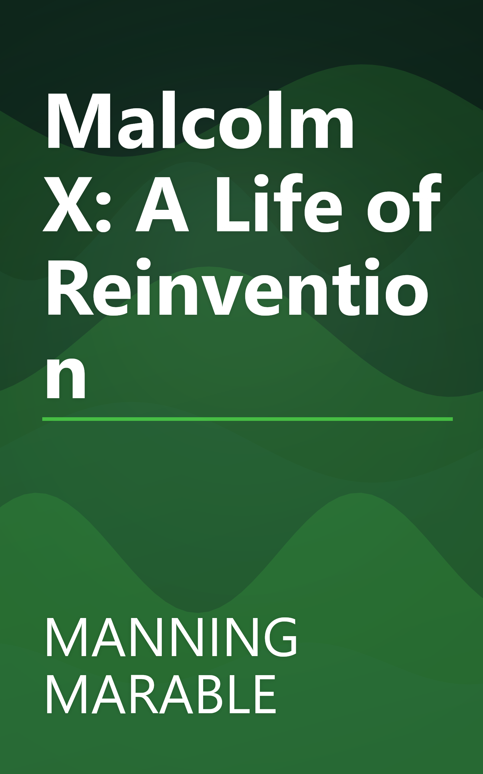 Malcolm X: A Life of Reinvention book cover