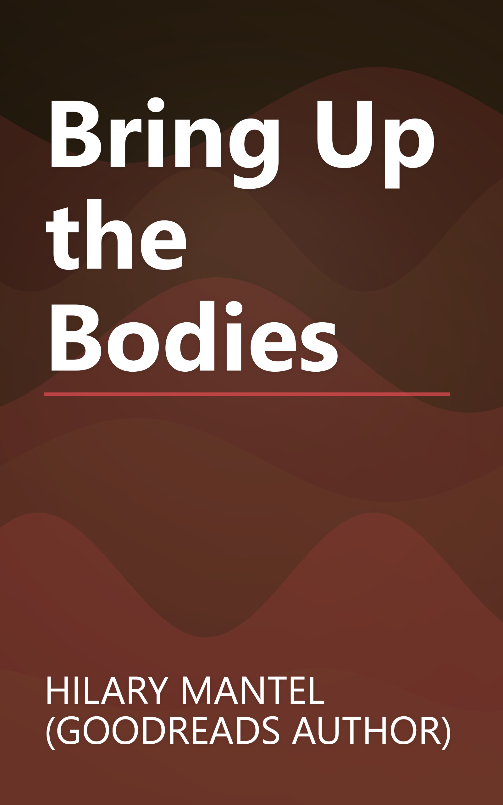 Bring Up the Bodies book cover