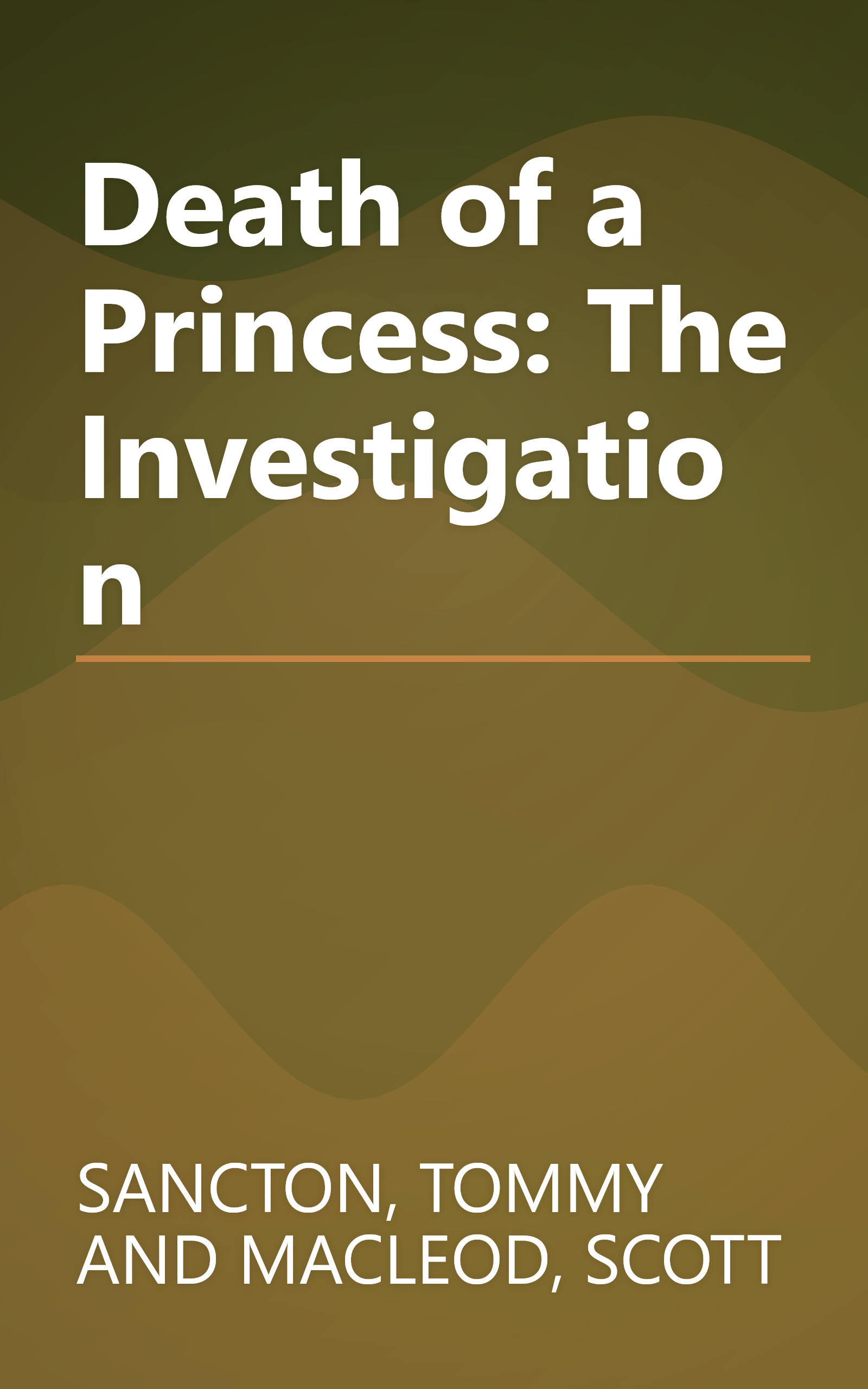 Death of a Princess: The Investigation book cover