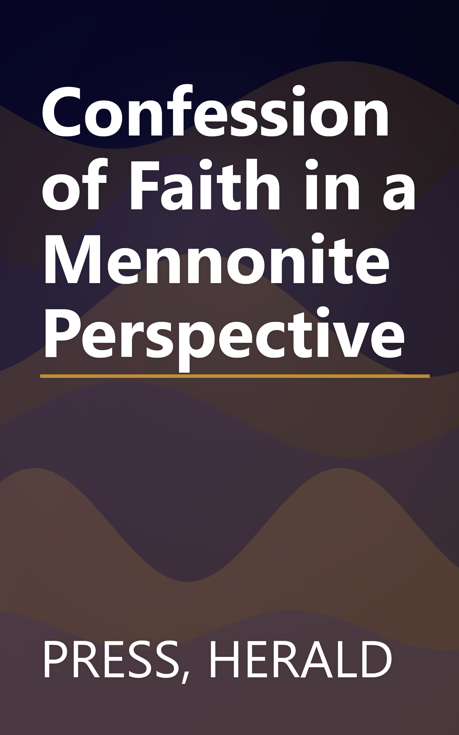 Confession of Faith in a Mennonite Perspective book cover