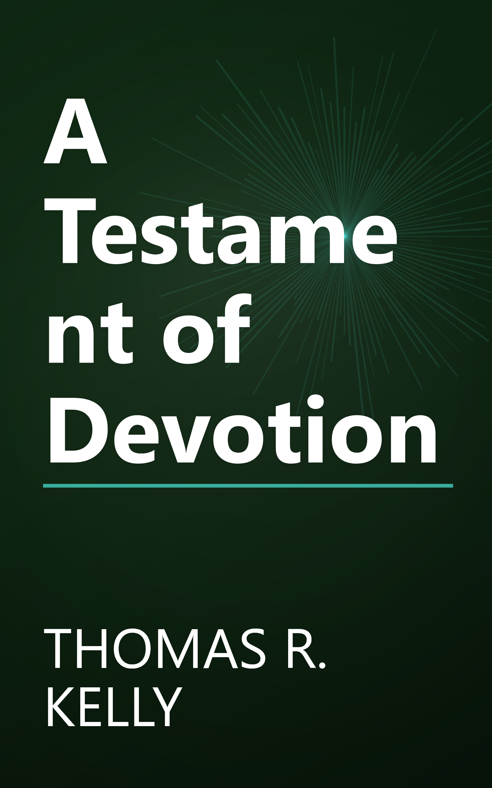 A Testament of Devotion book cover