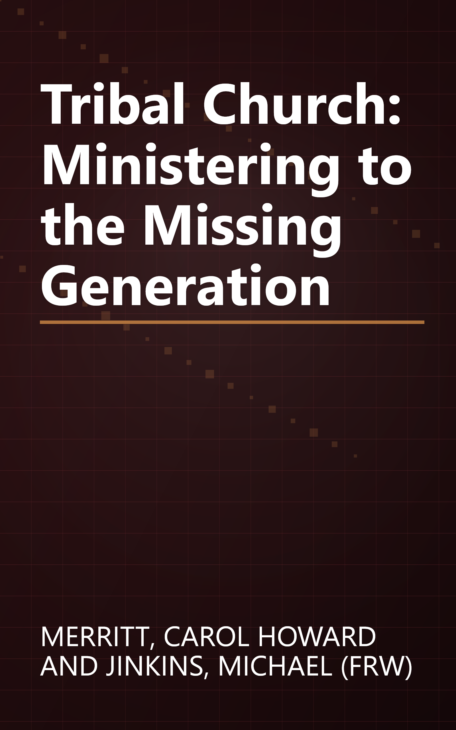 Tribal Church: Ministering to the Missing Generation book cover