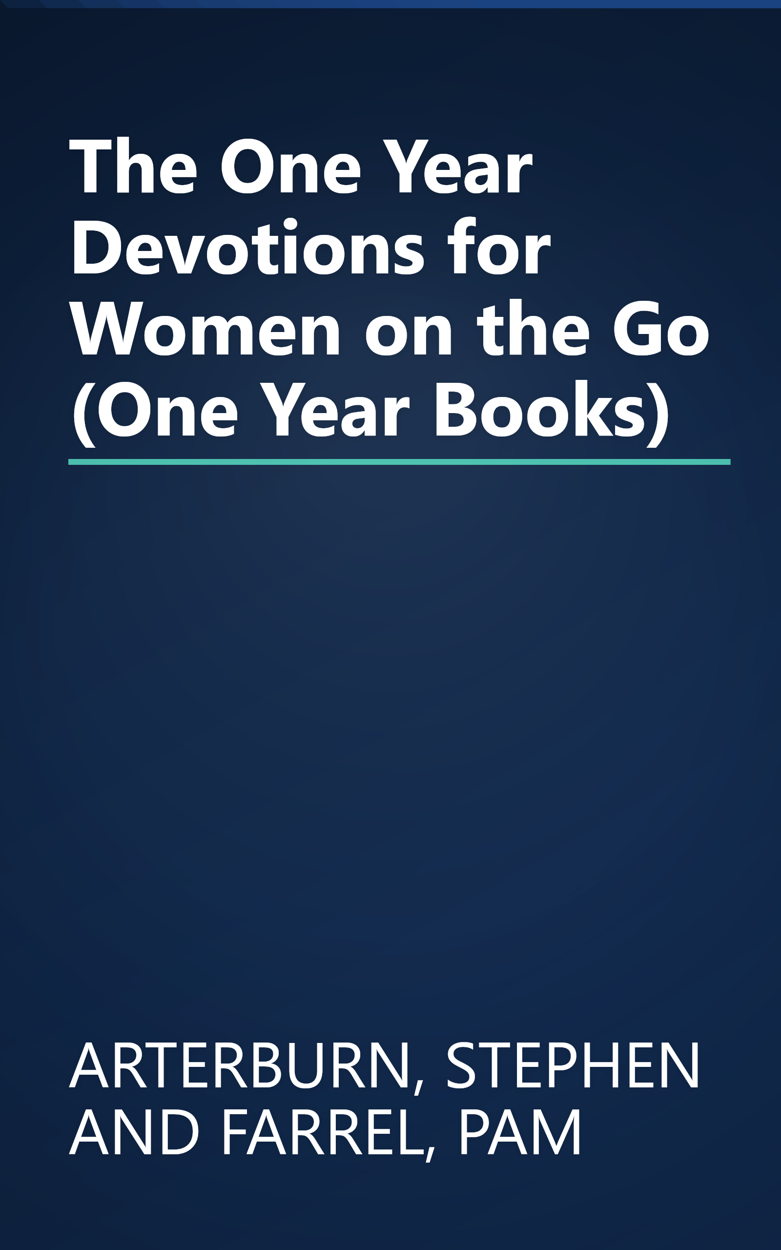 The One Year Devotions for Women on the Go (One Year Books) book cover