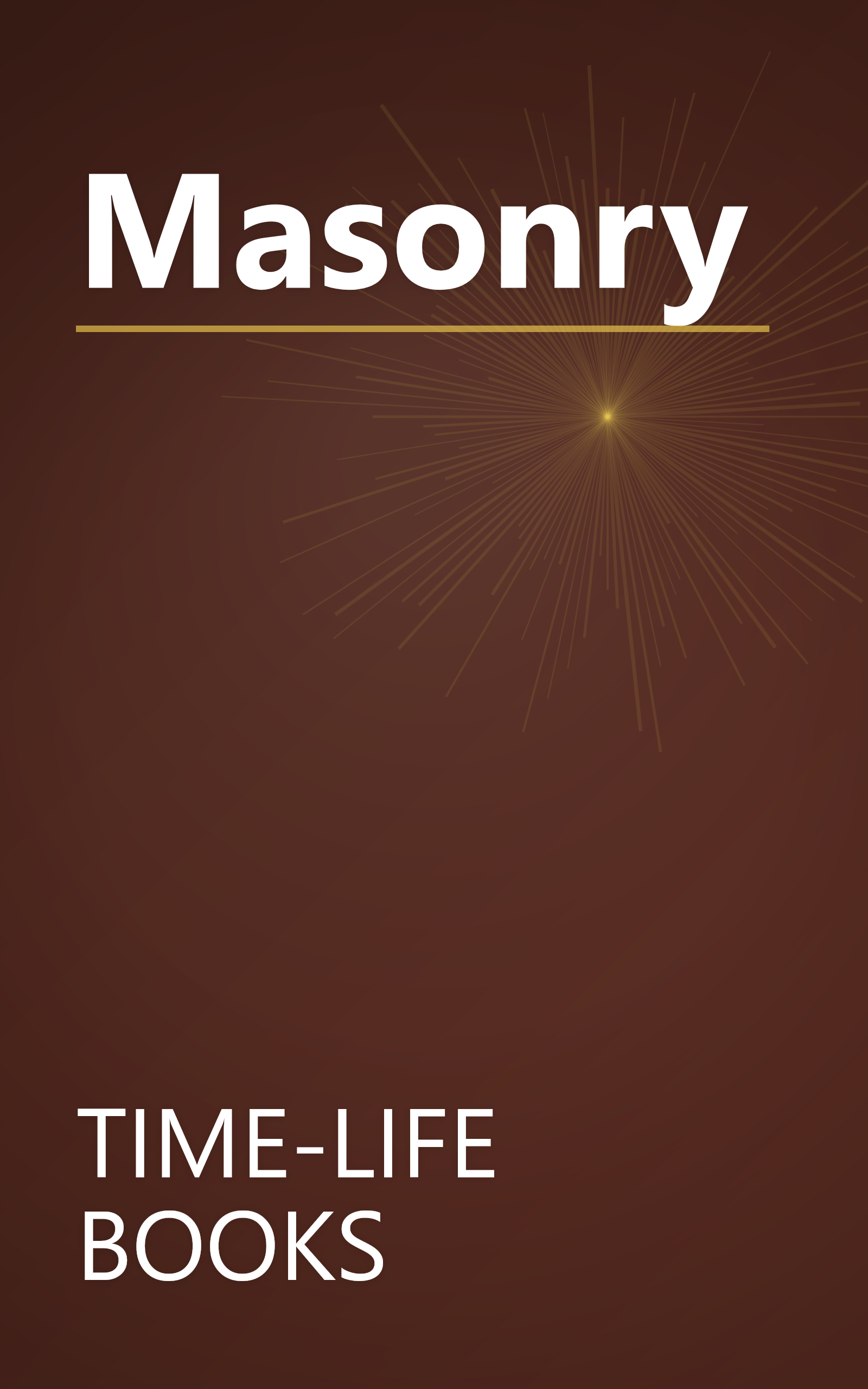 Masonry book cover