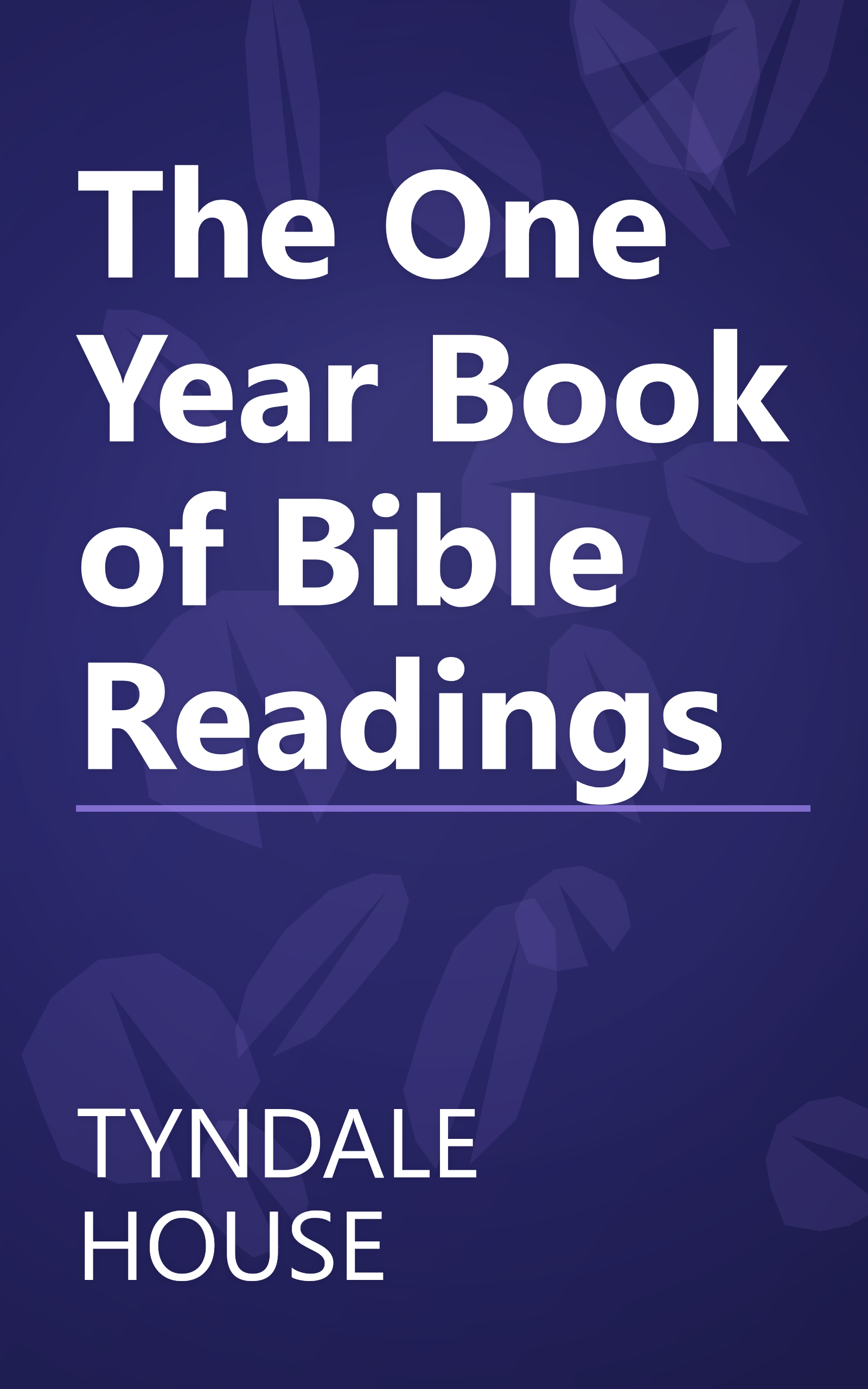 The One Year Book of Bible Readings book cover