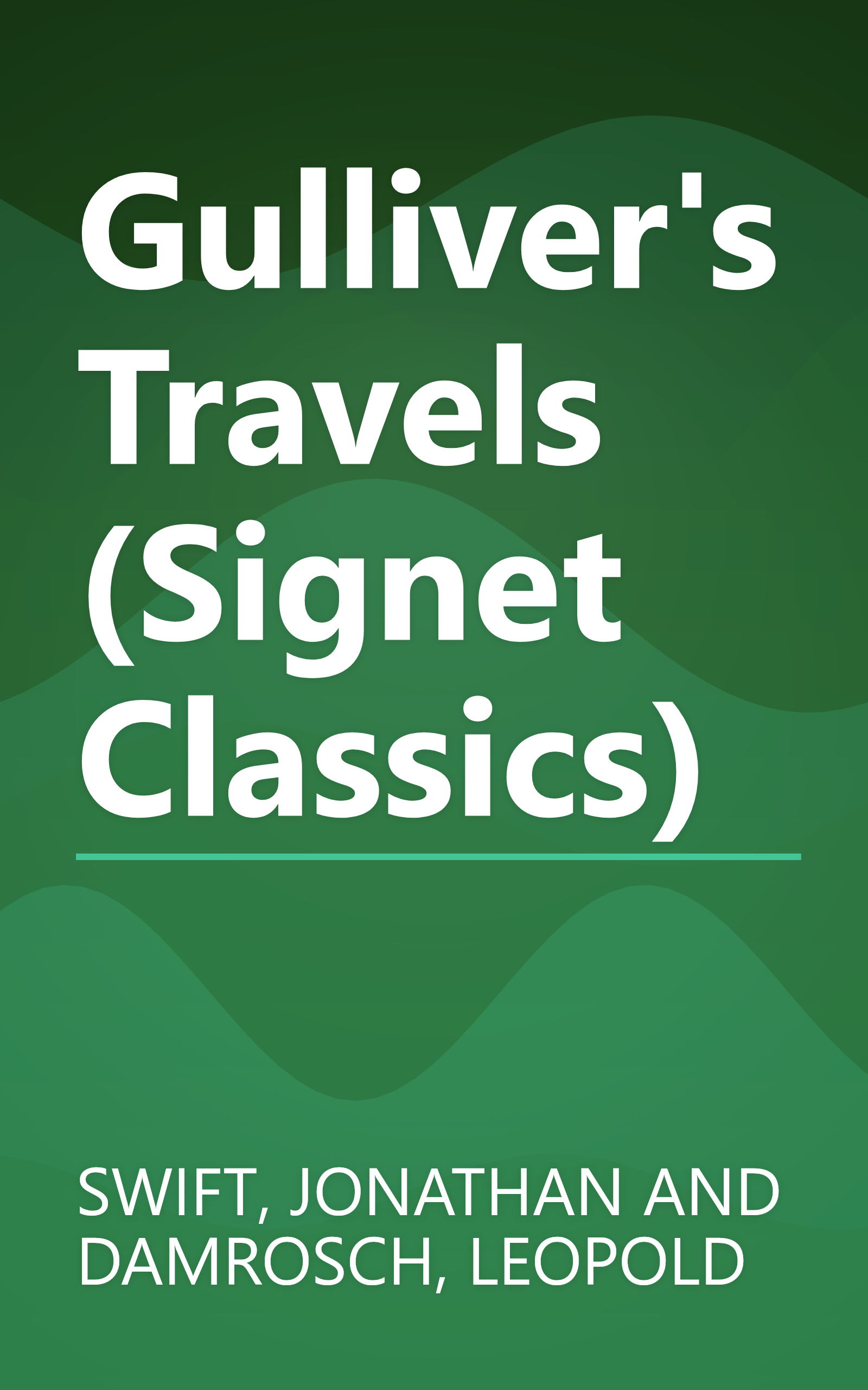 Gulliver's Travels (Signet Classics) book cover