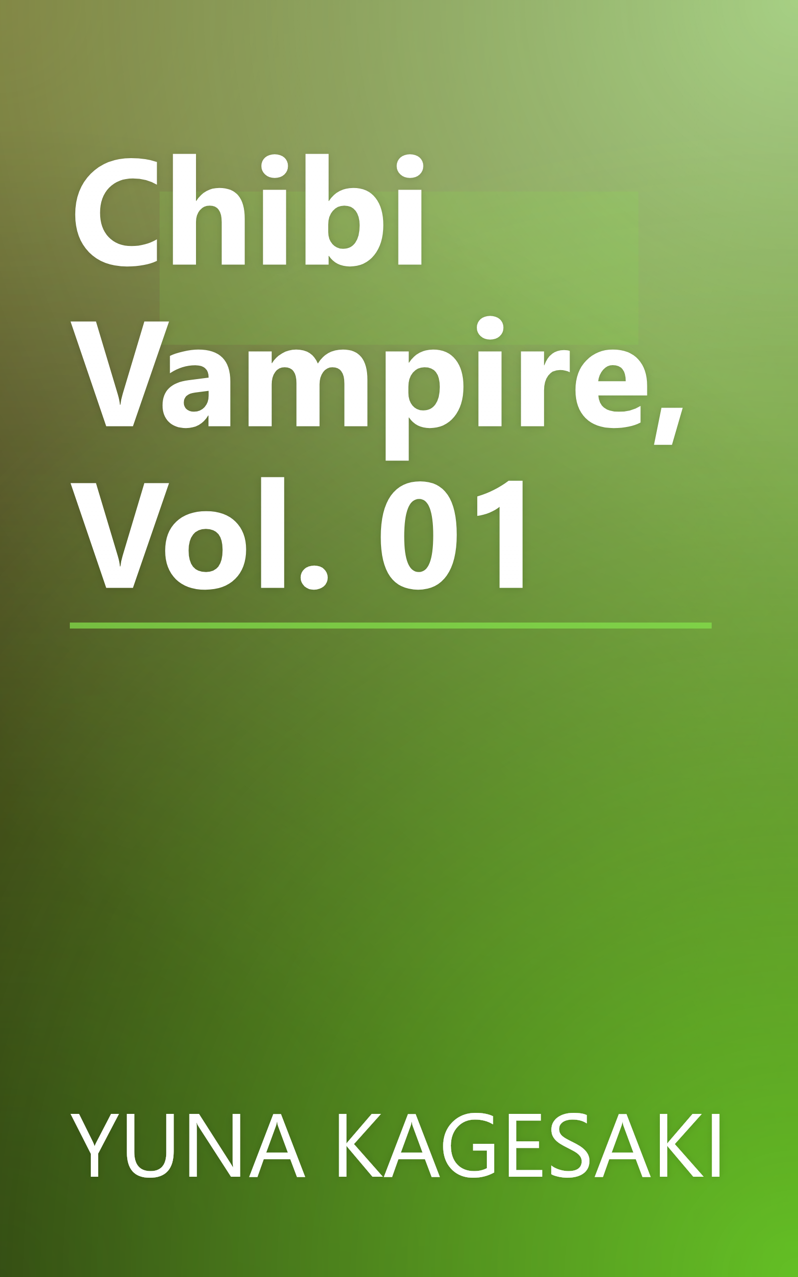 Chibi Vampire, Vol. 01 book cover