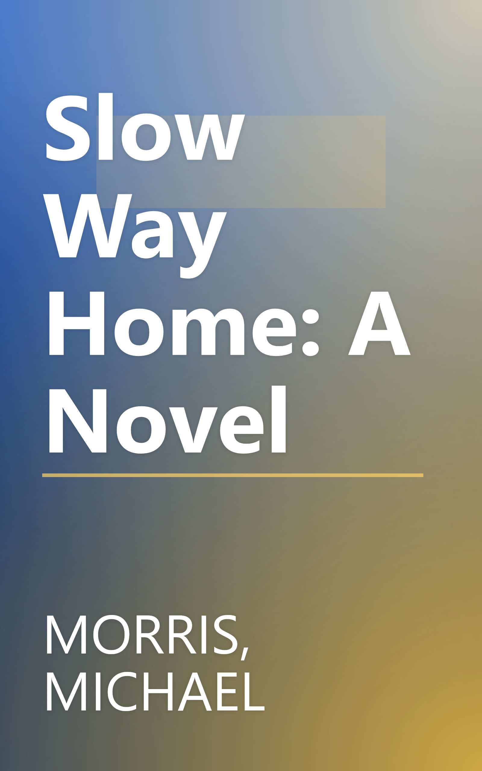 Slow Way Home: A Novel book cover
