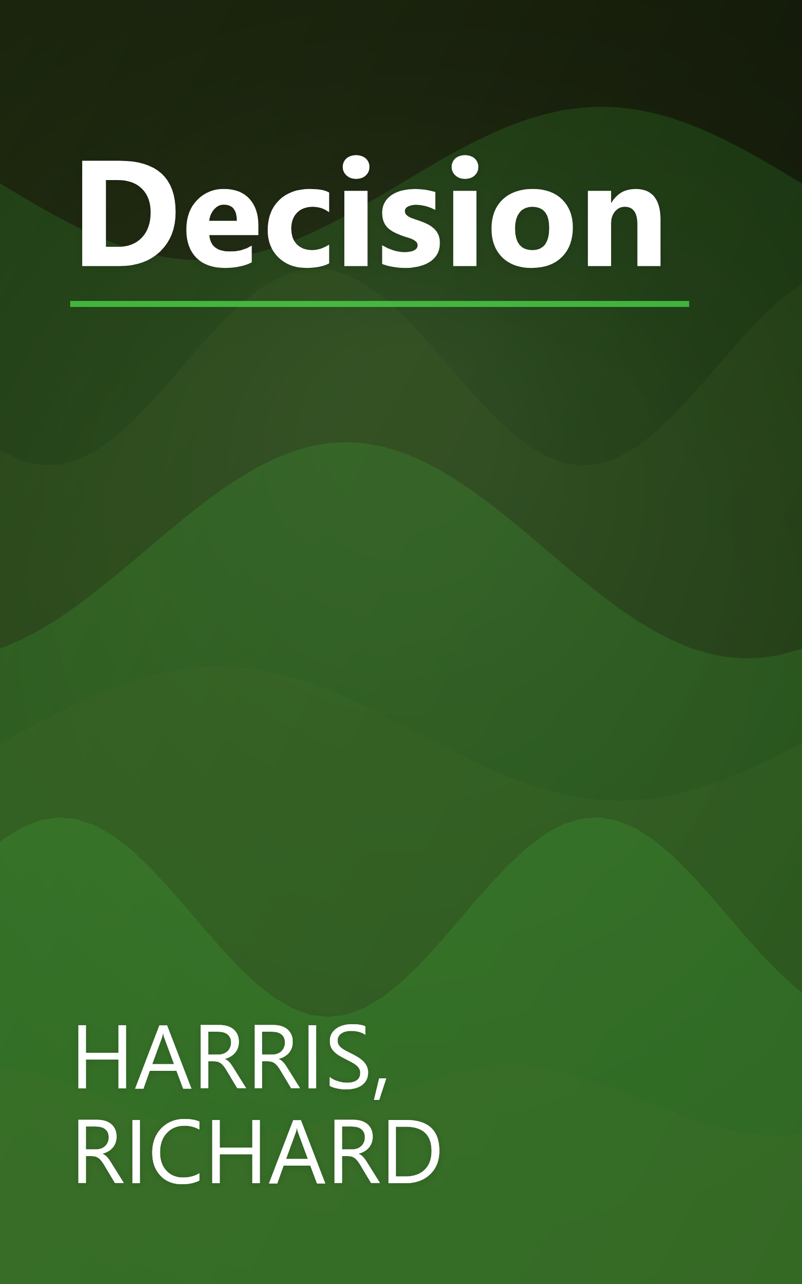 Decision book cover