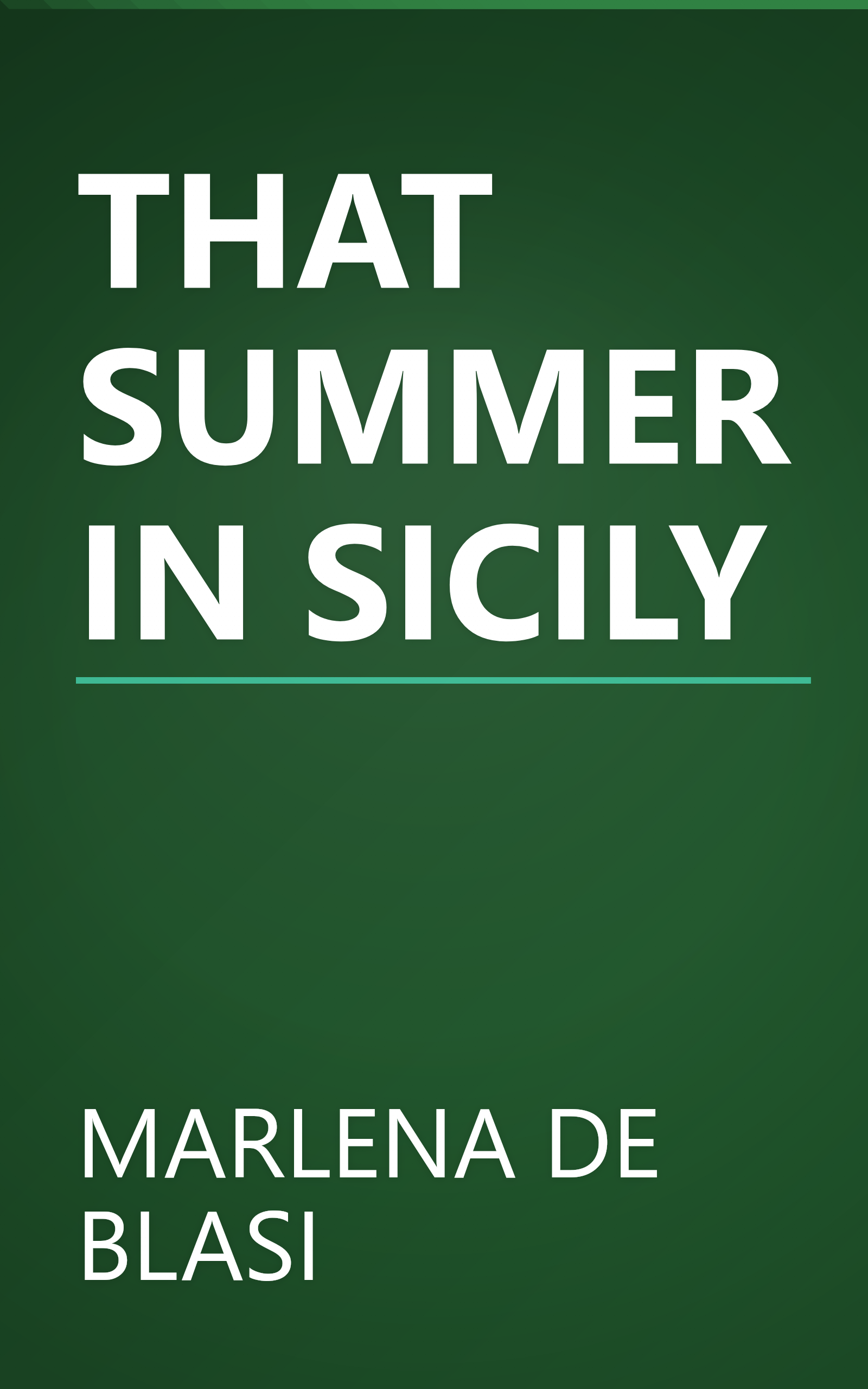 THAT SUMMER IN SICILY book cover