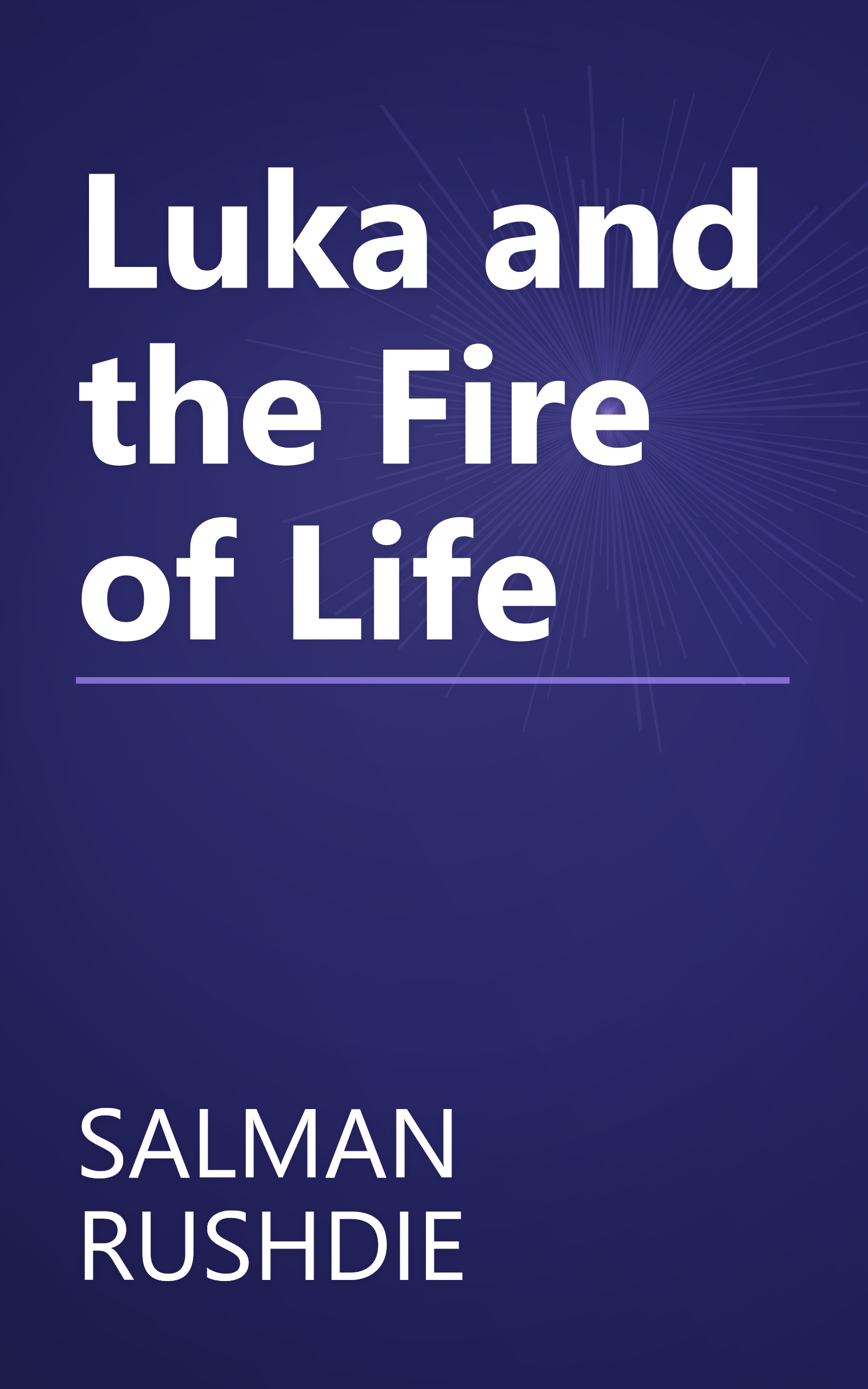 Luka and the Fire of Life book cover