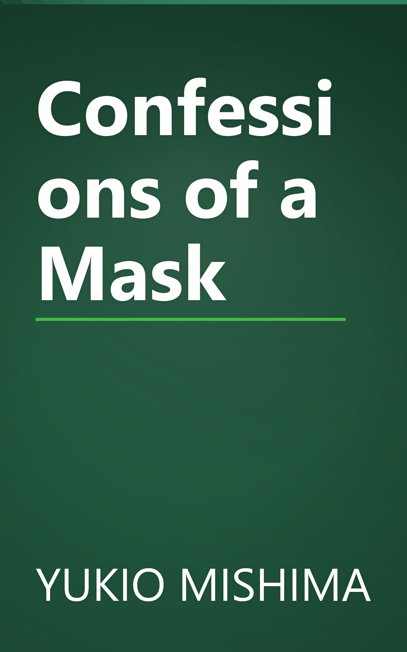 Confessions of a Mask book cover