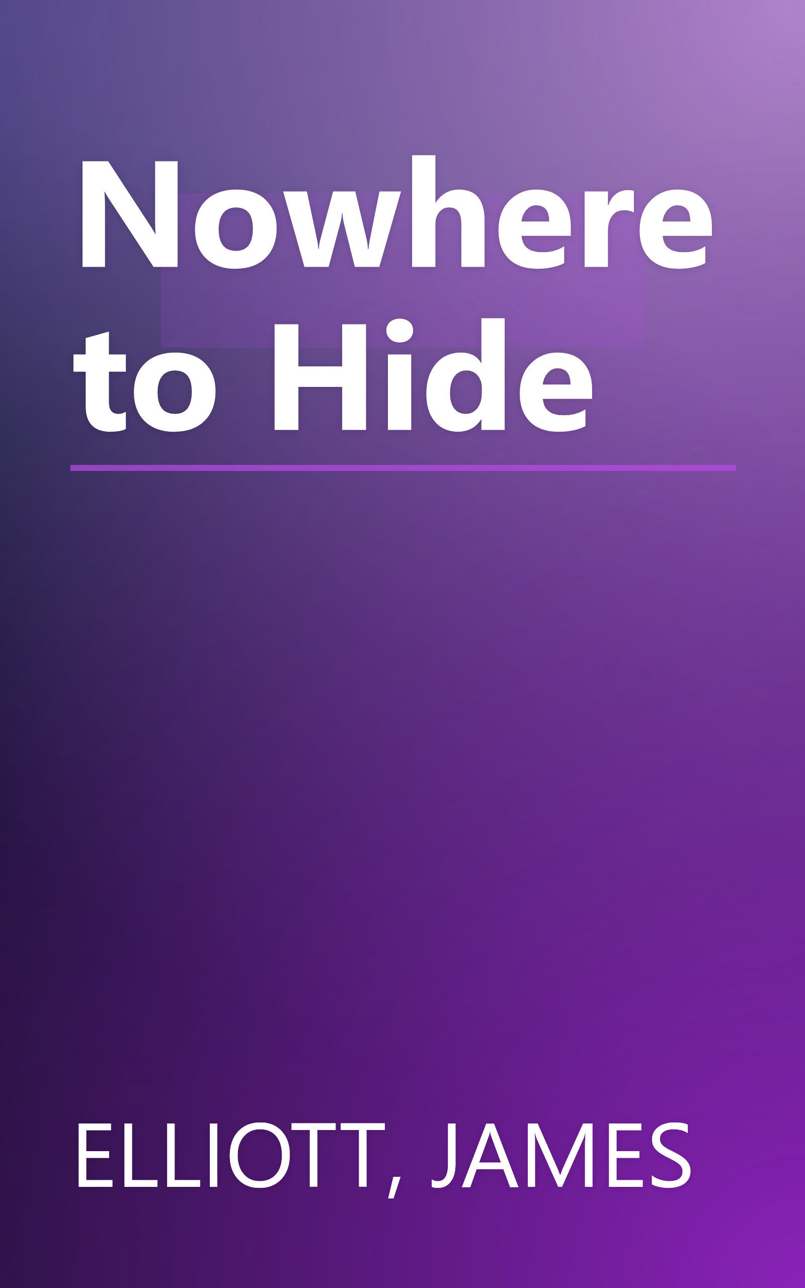 Nowhere to Hide book cover