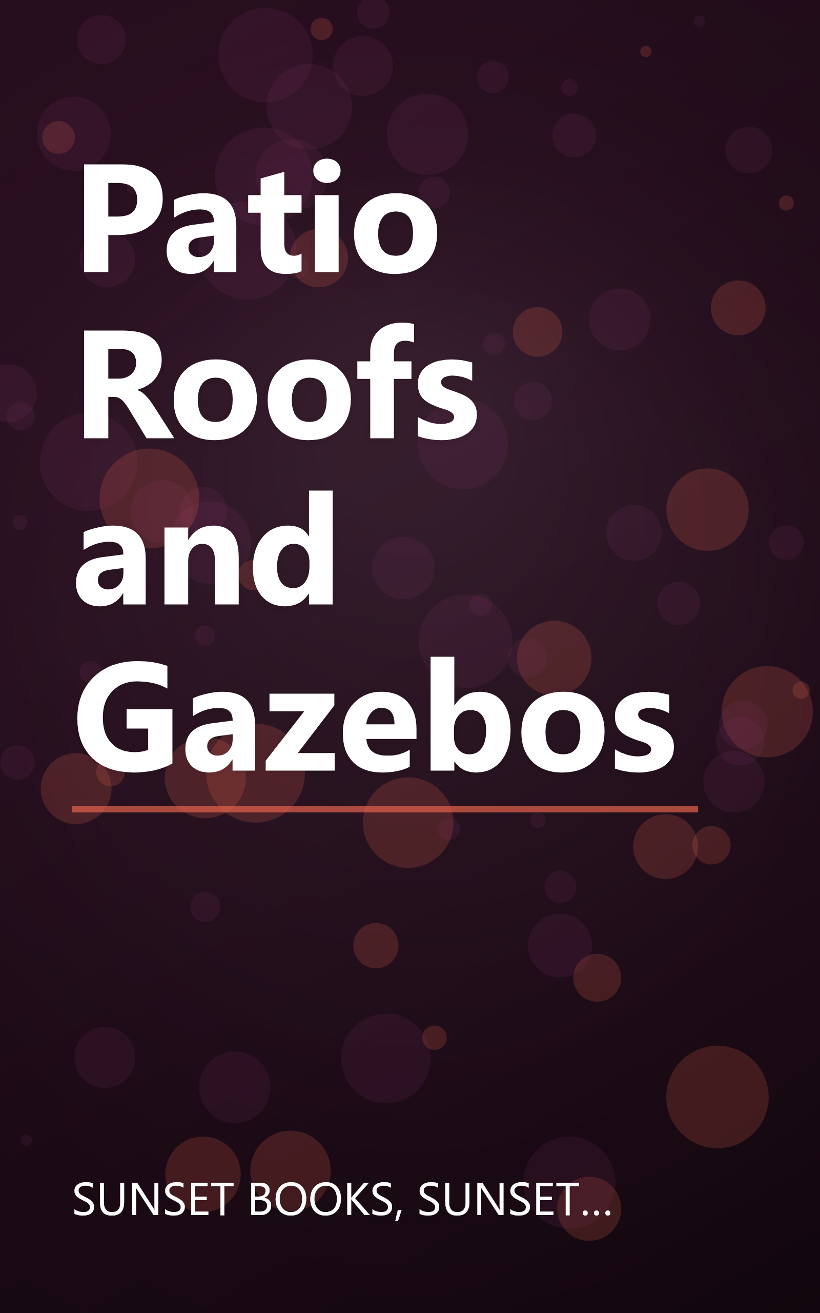 Patio Roofs and Gazebos book cover