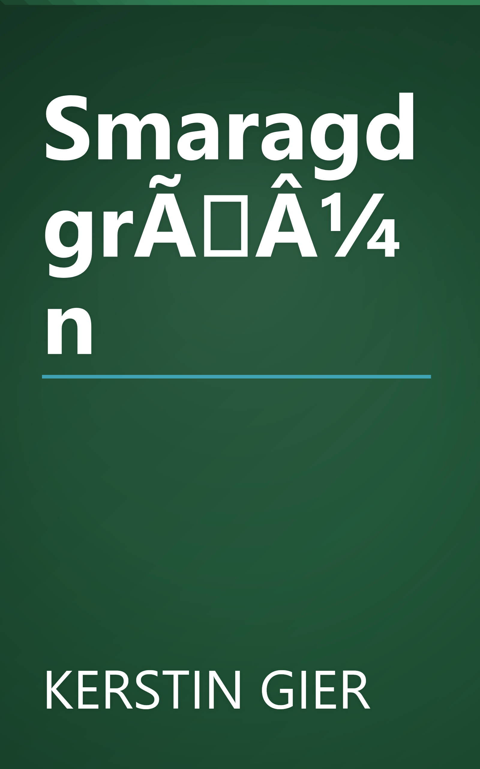 SmaragdgrÃÂ¼n book cover