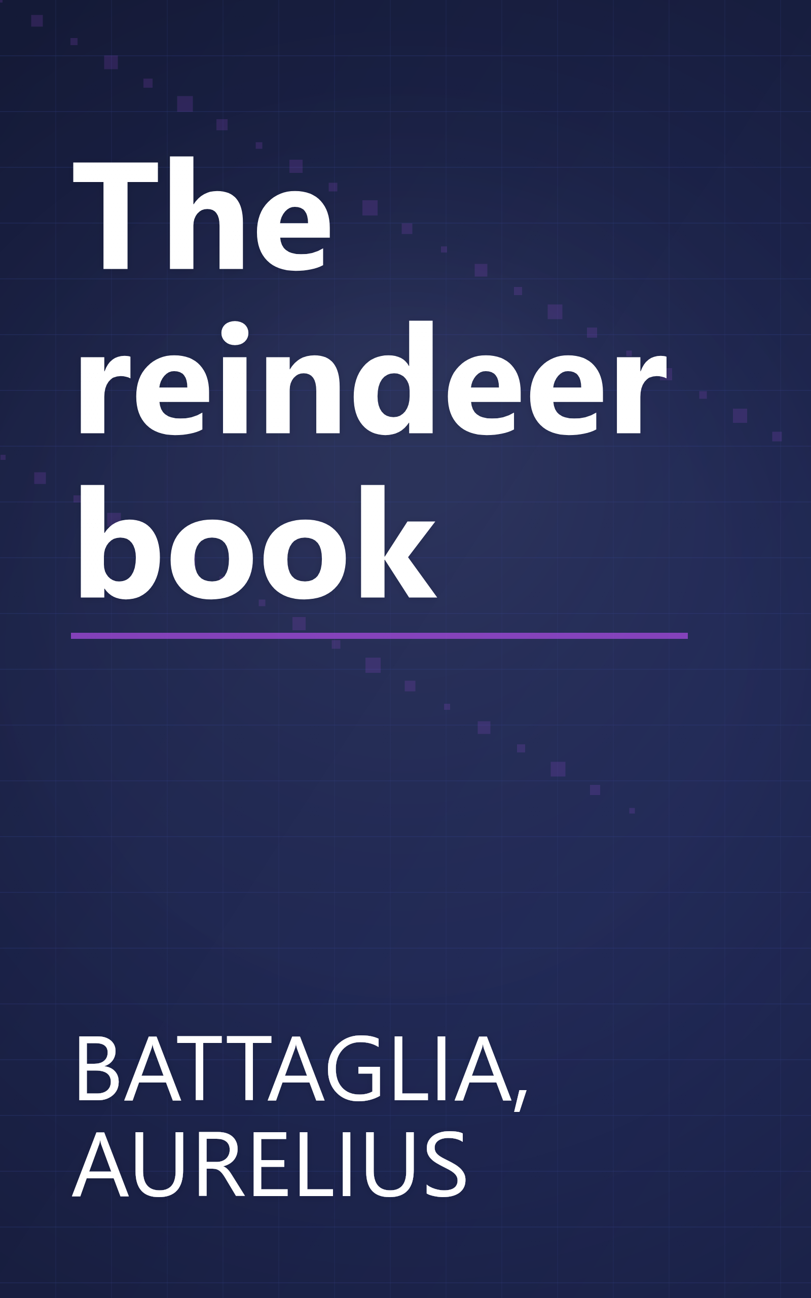 The reindeer book book cover